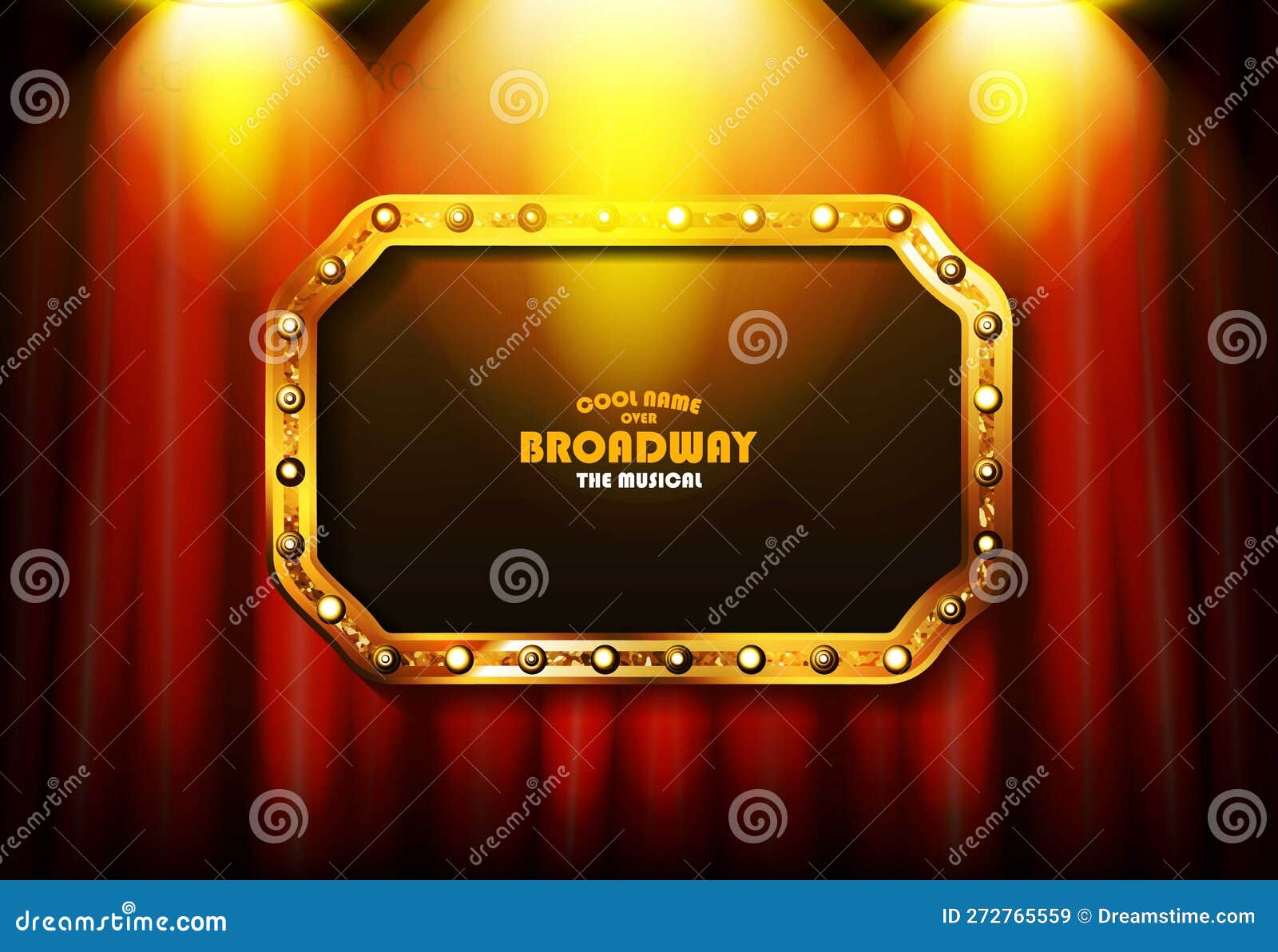 Retro Light Sign. Vintage Style Banner Stock Vector - Illustration of ...