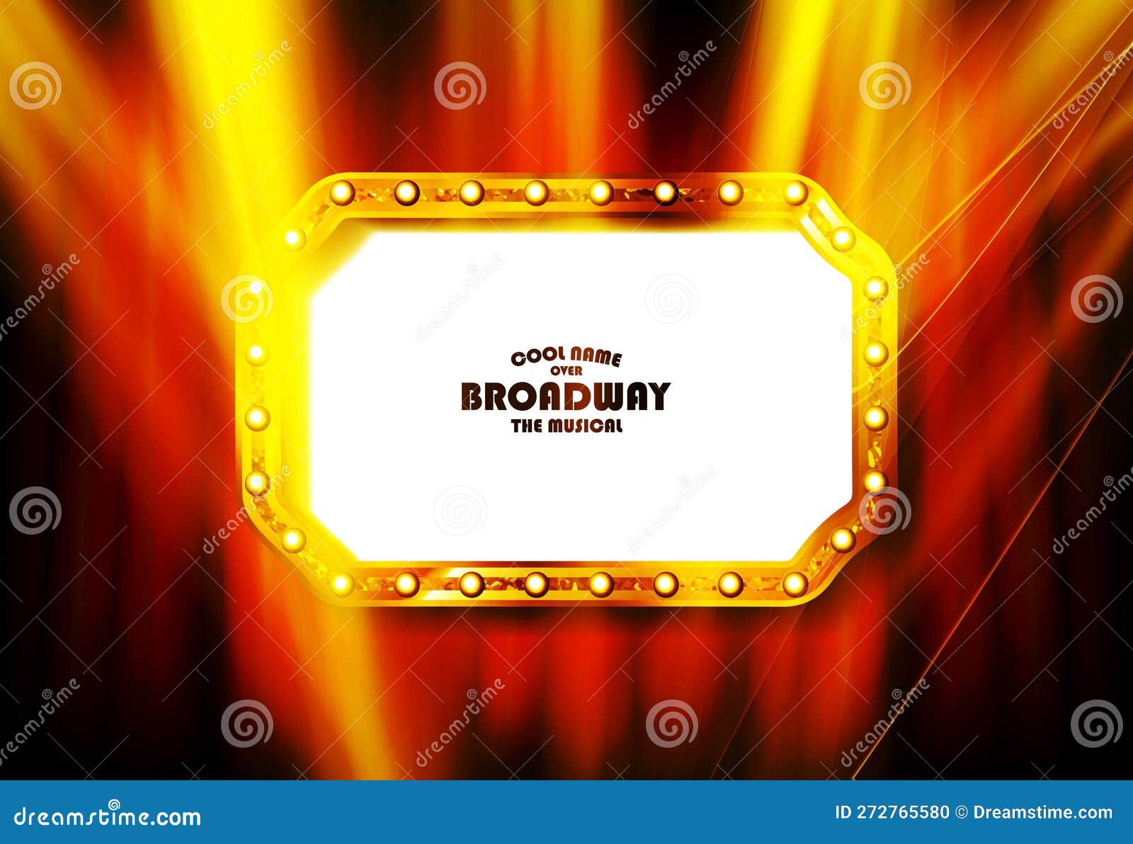 Retro Light Sign. Vintage Style Banner Stock Vector - Illustration of ...