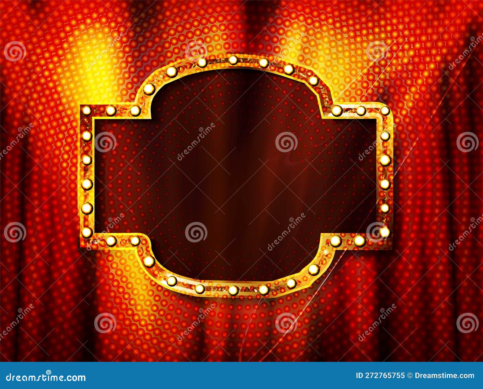 Retro Light Sign. Vintage Style Banner Stock Vector - Illustration of ...