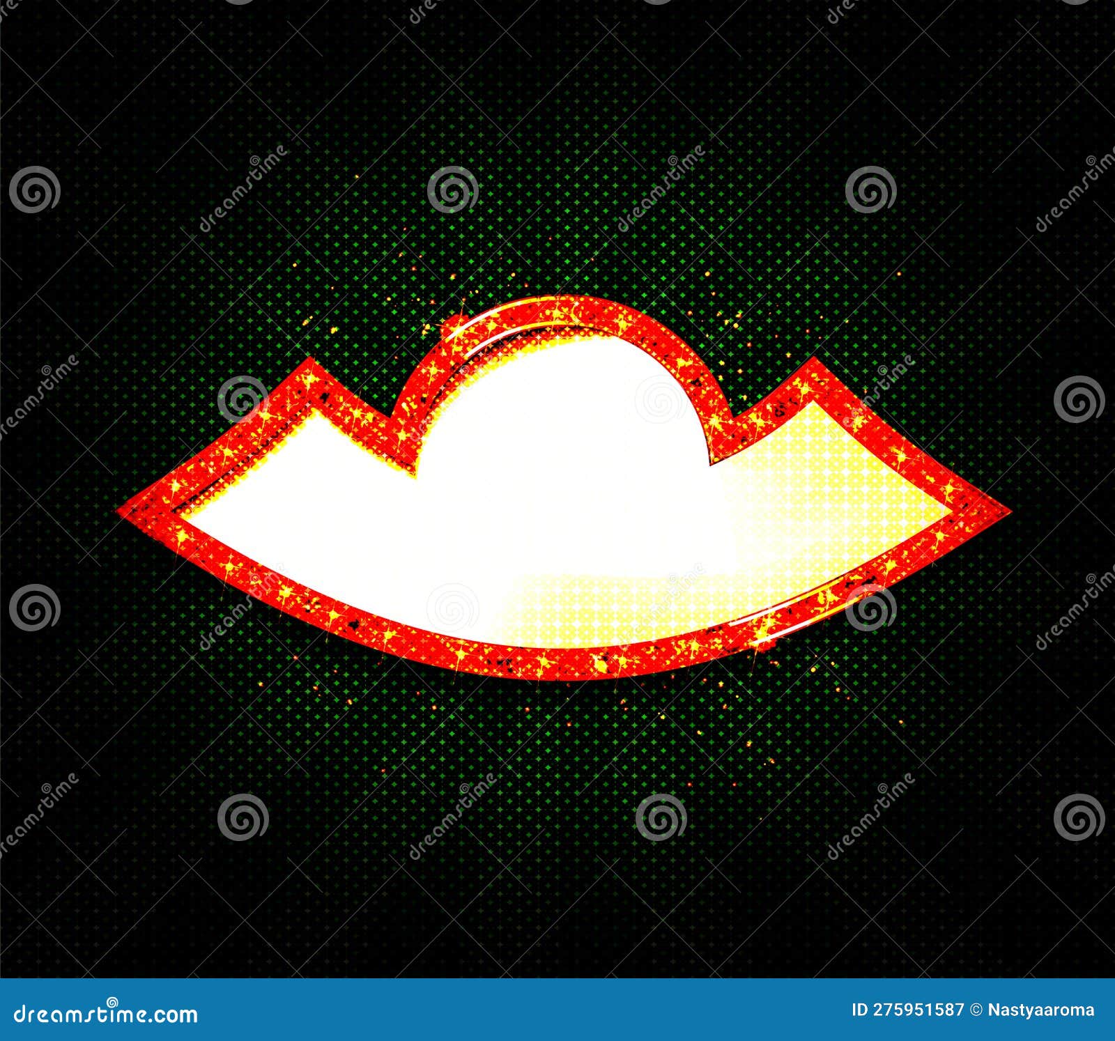 Retro Light Sign. Vintage Style Banner Stock Vector - Illustration of ...