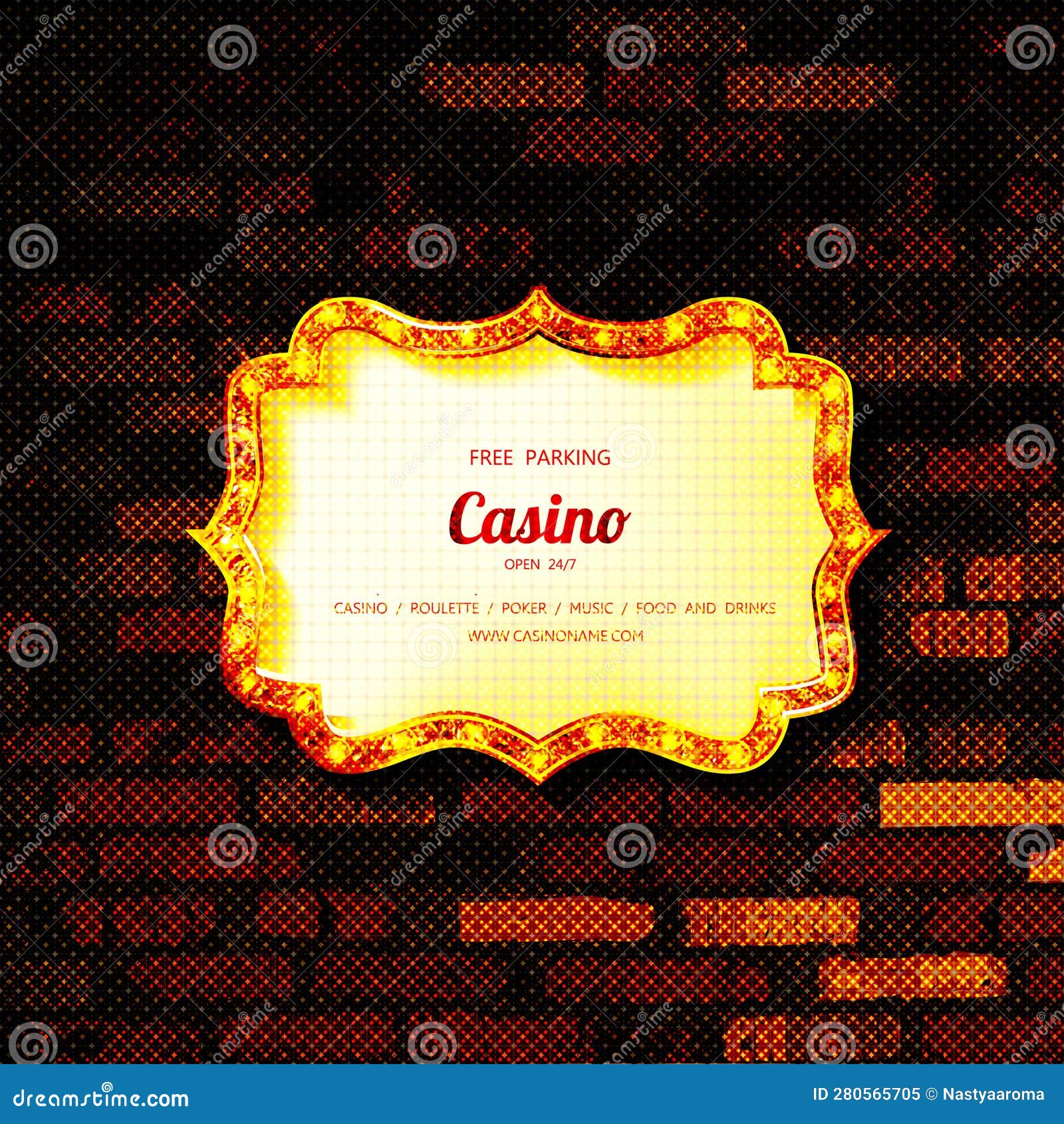 Retro Light Sign. Vintage Style Banner Stock Vector - Illustration of ...