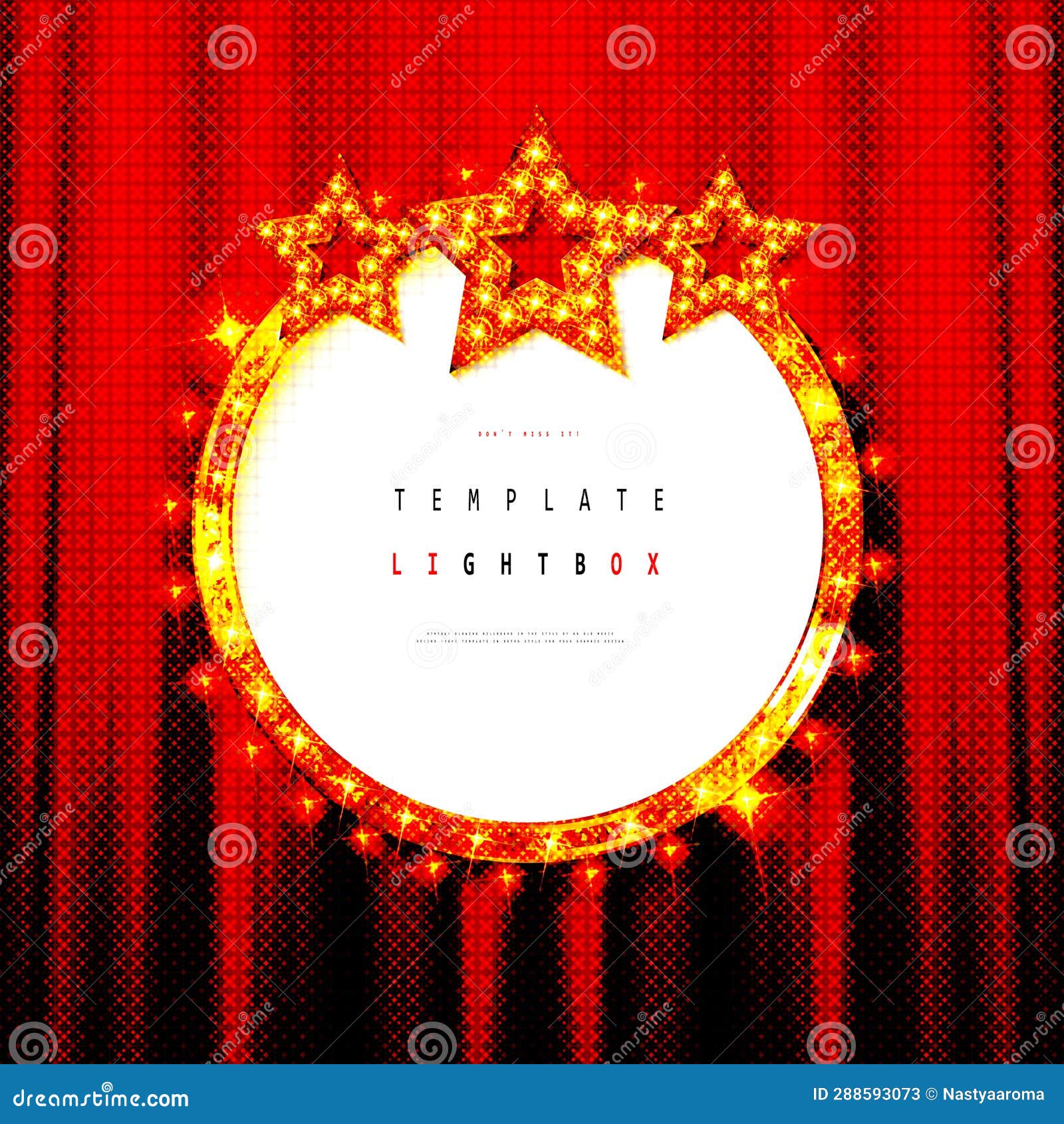 Retro Light Sign. Vintage Style Banner Stock Vector - Illustration of ...