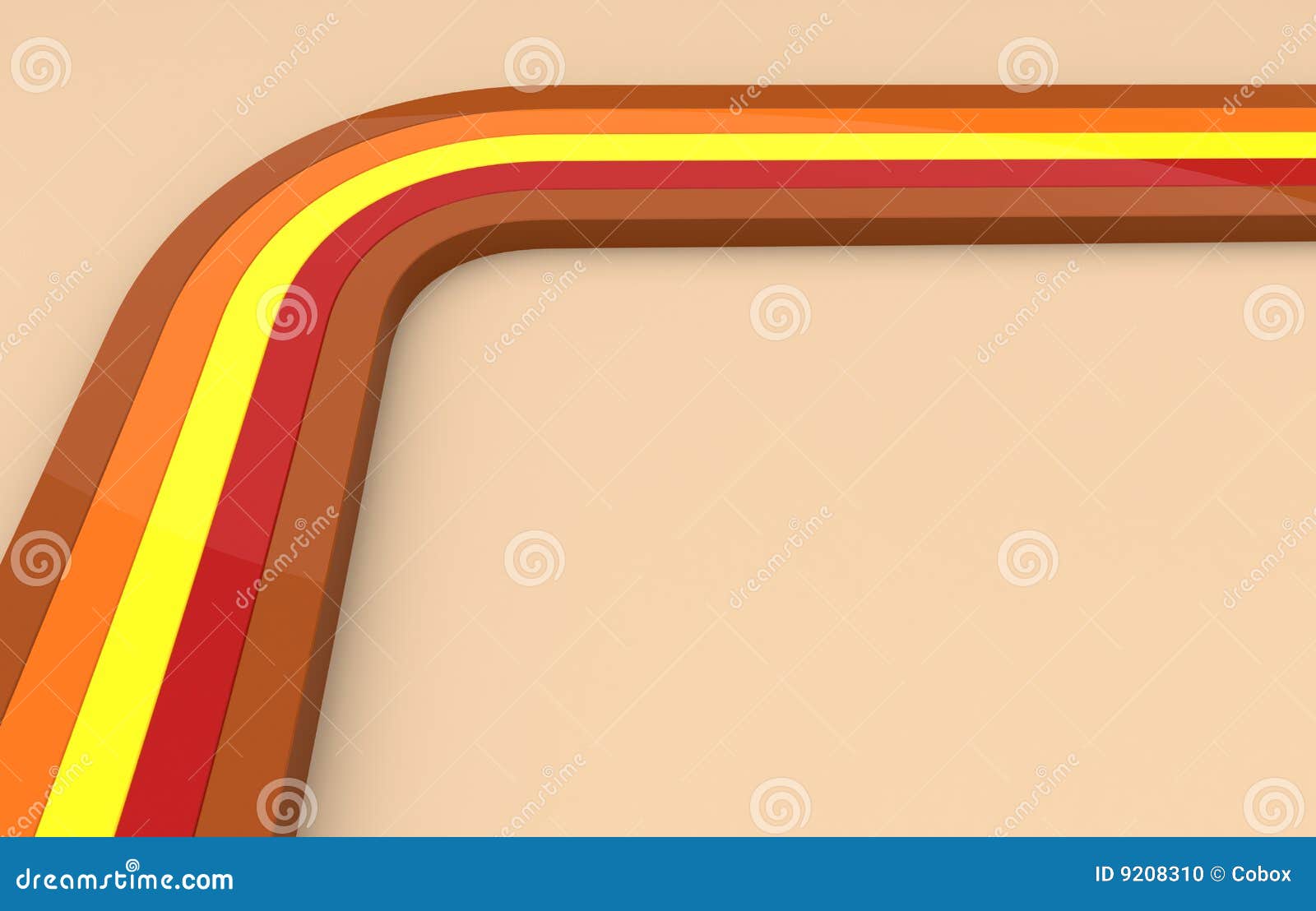 Retro lines stock illustration. Illustration of seventies - 9208310