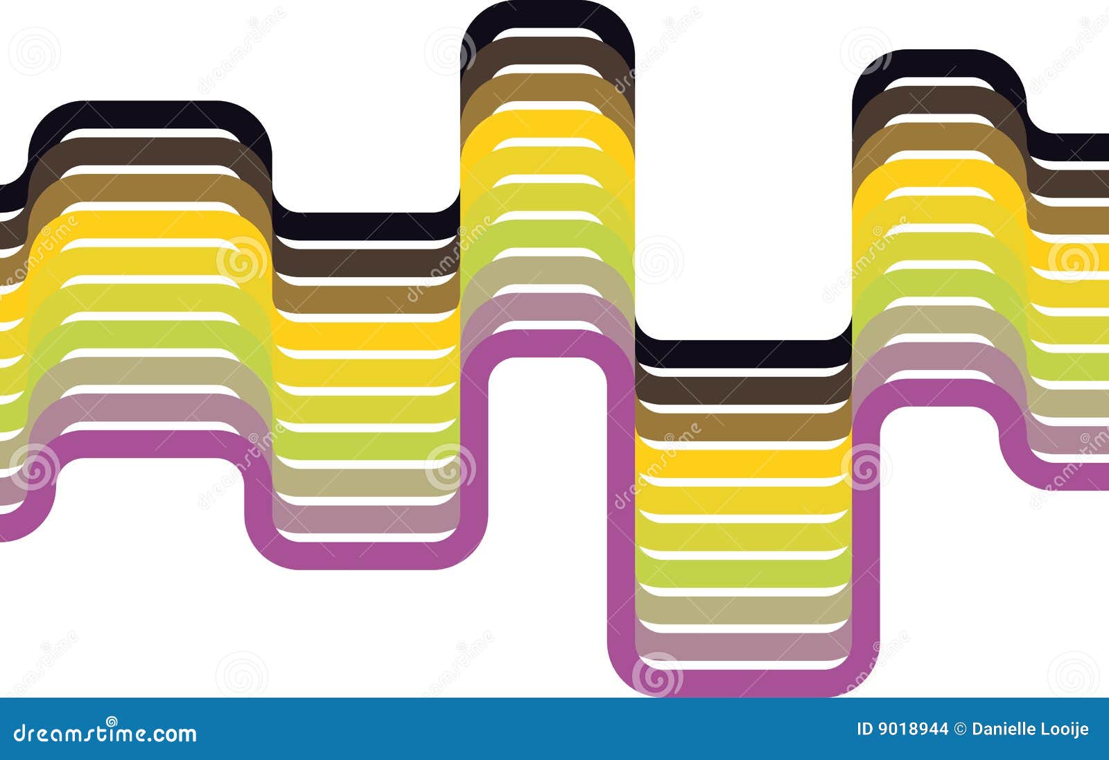 Retro Lines - Vector Picture. Image: 9018944