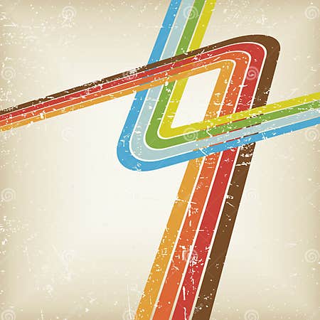 Retro lines vector stock vector. Illustration of graphic - 9326732