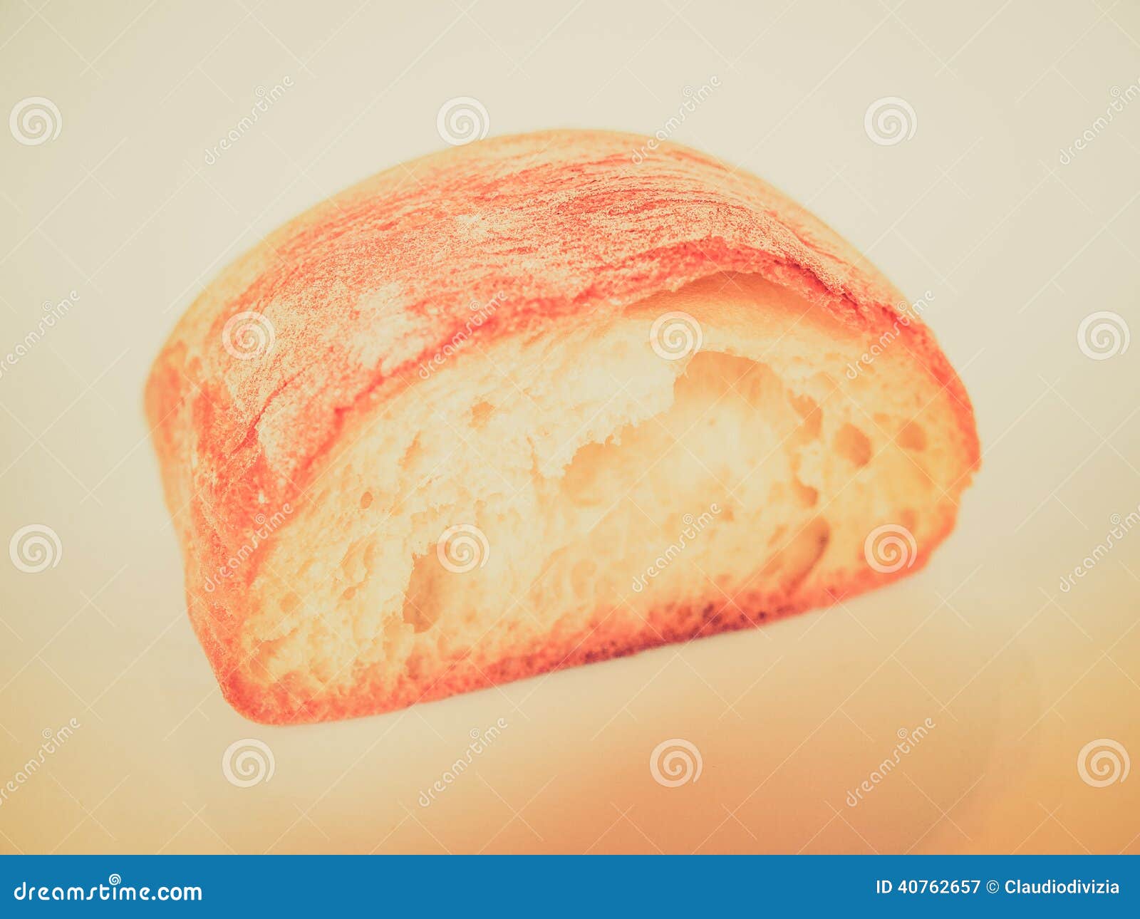 Retro look Bread sliced stock image. Image of cuisine - 40762657