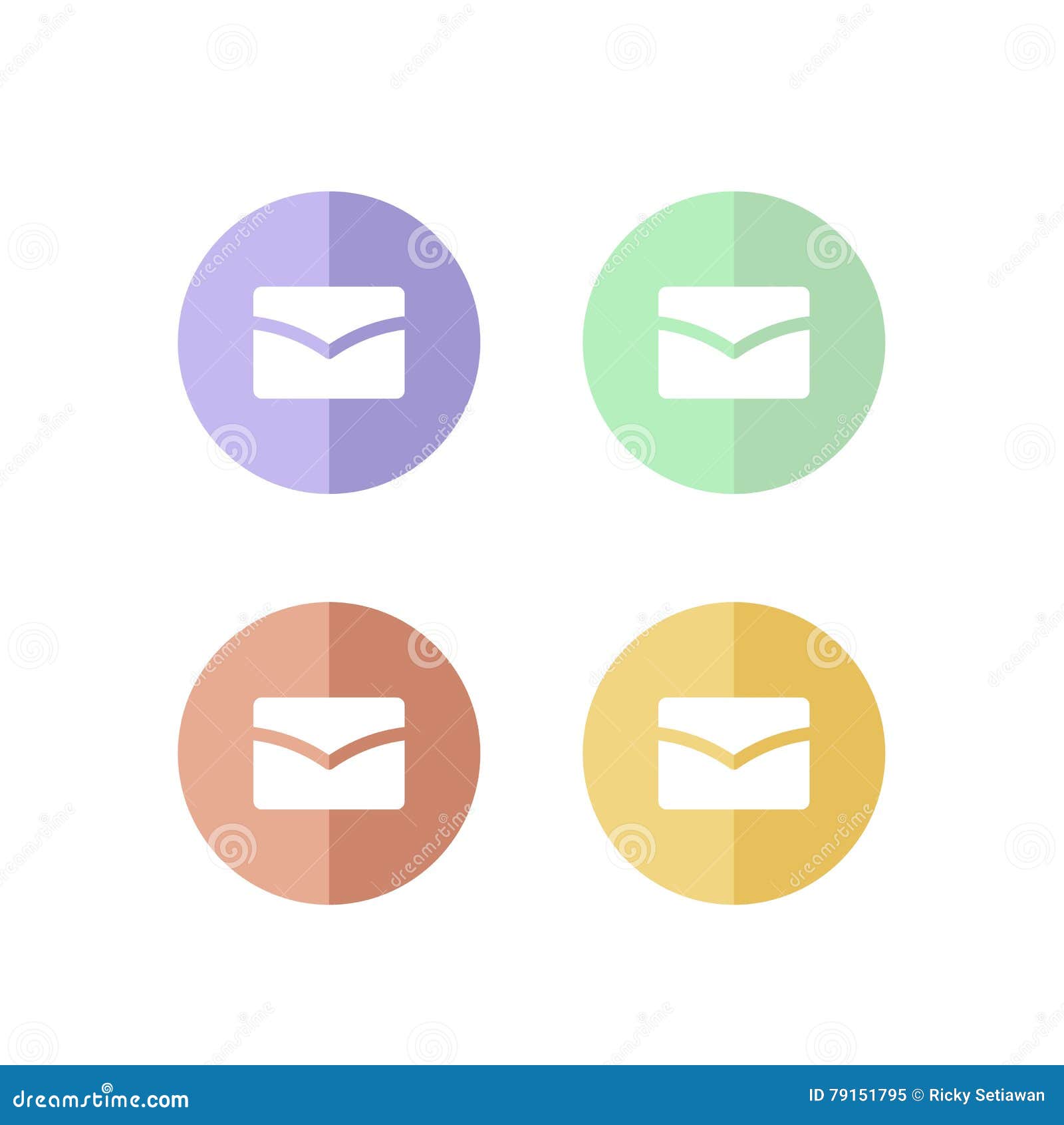 Retro Mail Logo or Icon stock illustration. Illustration of ...