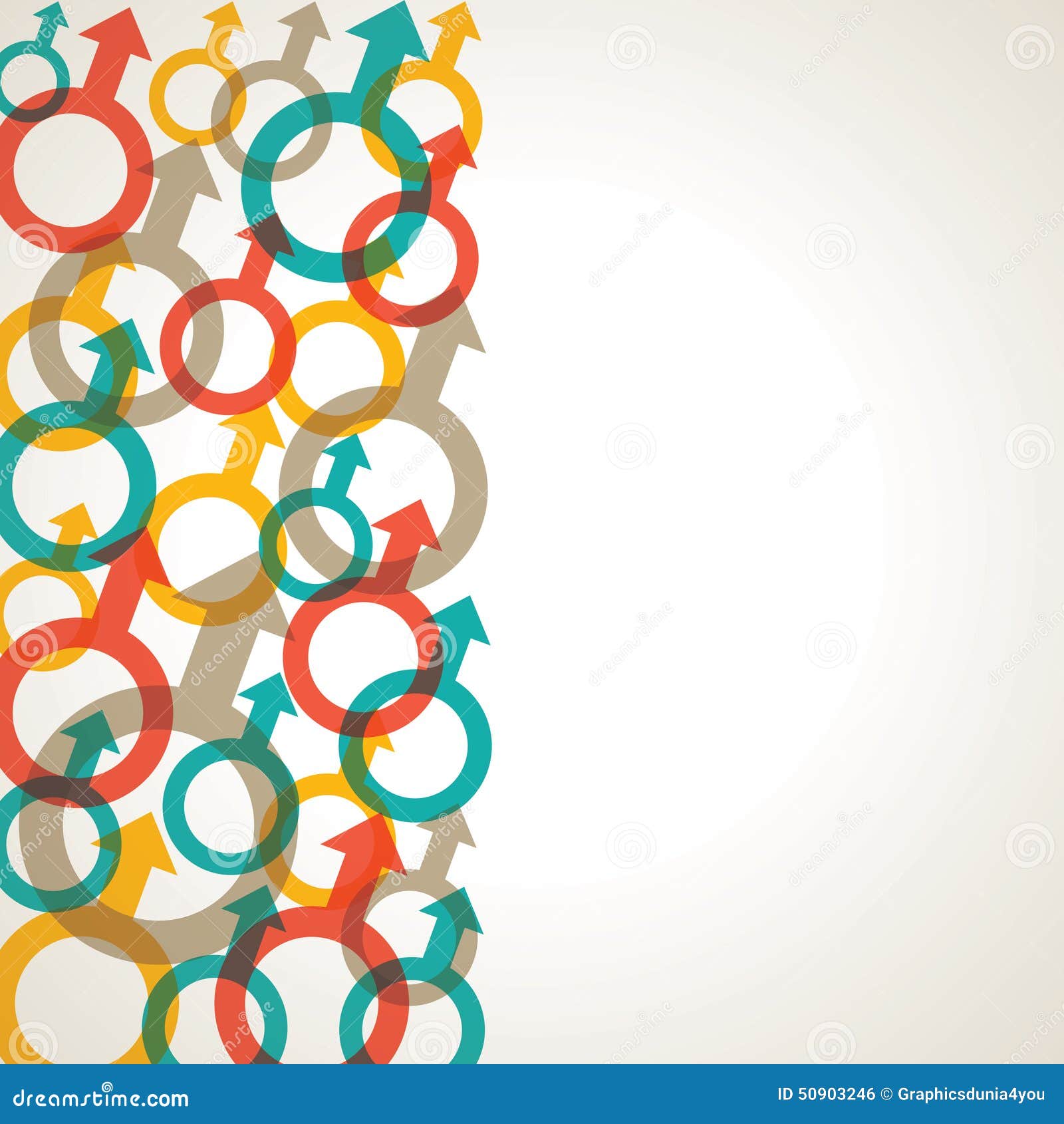 Retro Male Symbol Background Stock Vector - Illustration of sign, arrow ...