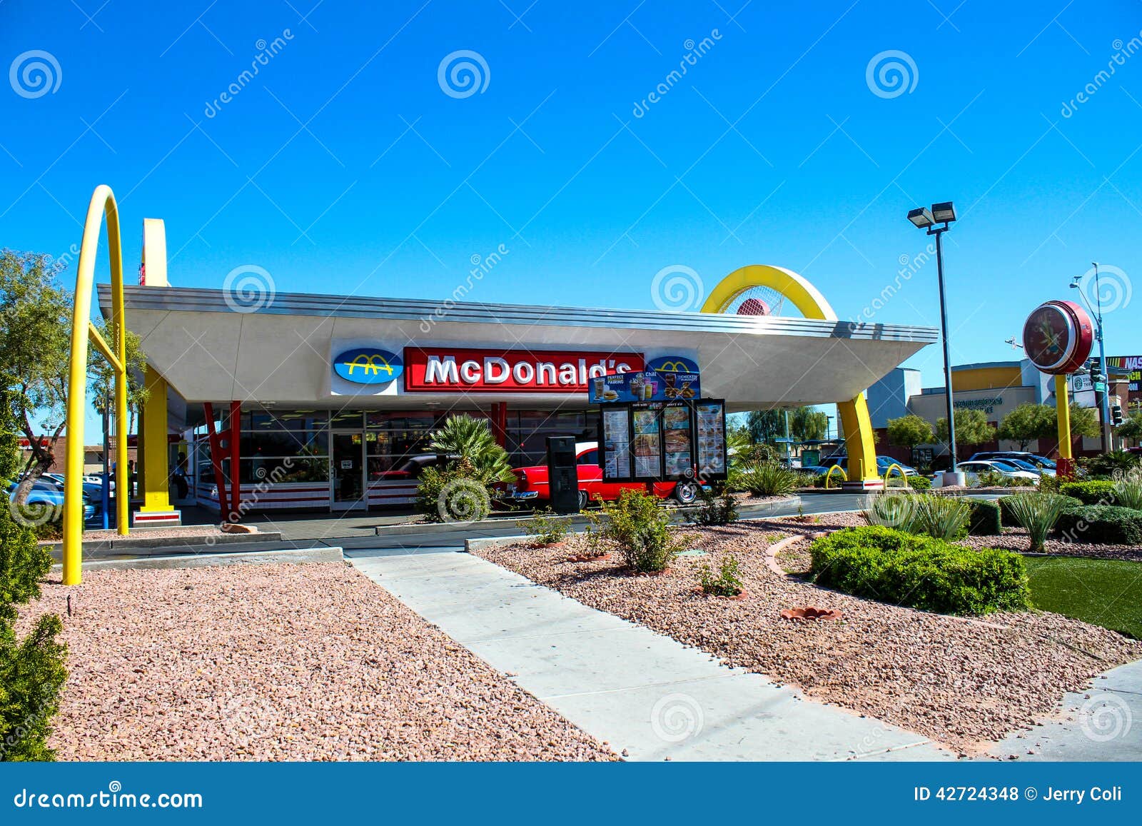 Retro McDonald S Restaurant, Las Vegas, NV. Editorial Stock Photo ... Retro McDonald S Restaurant, Las Vegas, NV. Editorial Stock Photo ...