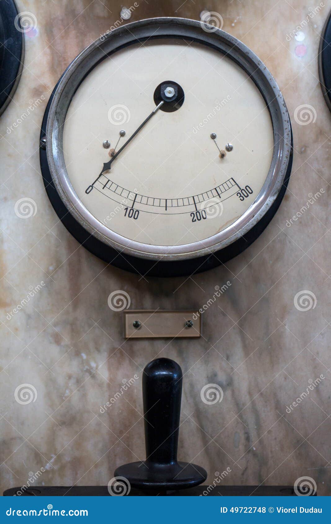 Retro measuring instrument stock photo. Image of industrial - 49722748
