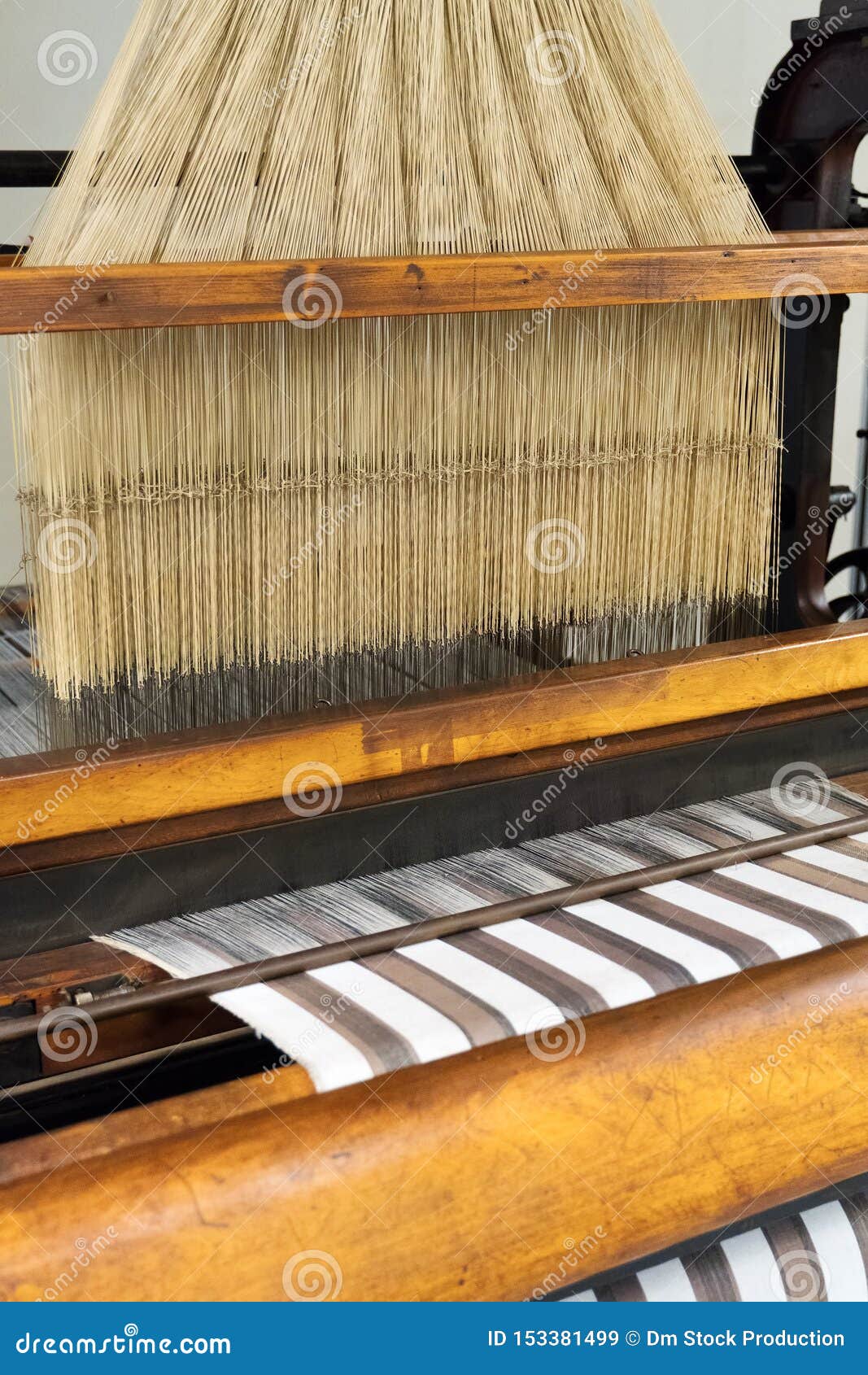 Retro mechanical loom stock image. Image of landmark - 153381499