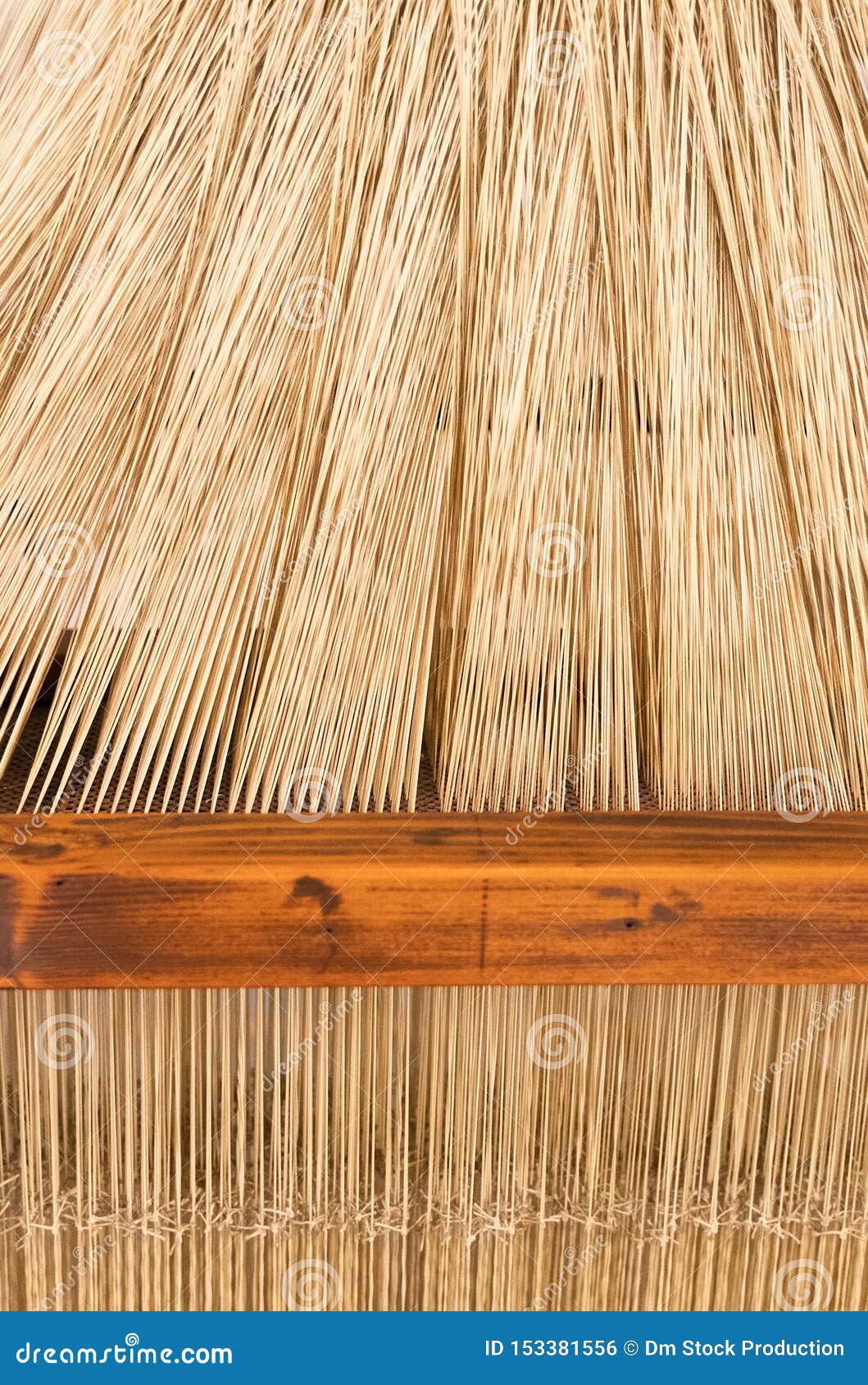 Retro mechanical loom. stock photo. Image of historical - 153381556