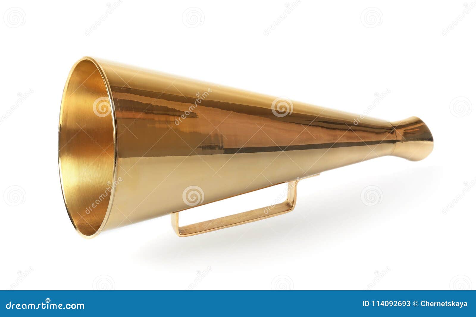 Retro Megaphone on Background Stock Image - Image of public, power ...