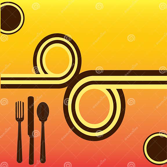 Retro Menu Template stock vector. Illustration of table - 8477638