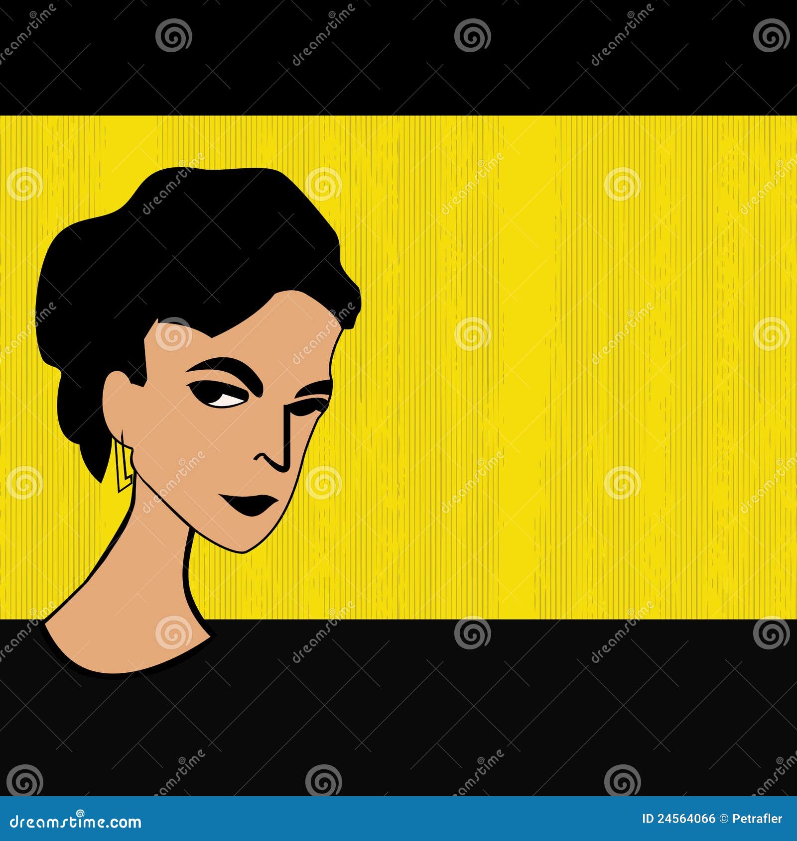 Retro Message Background stock vector. Illustration of event - 24564066