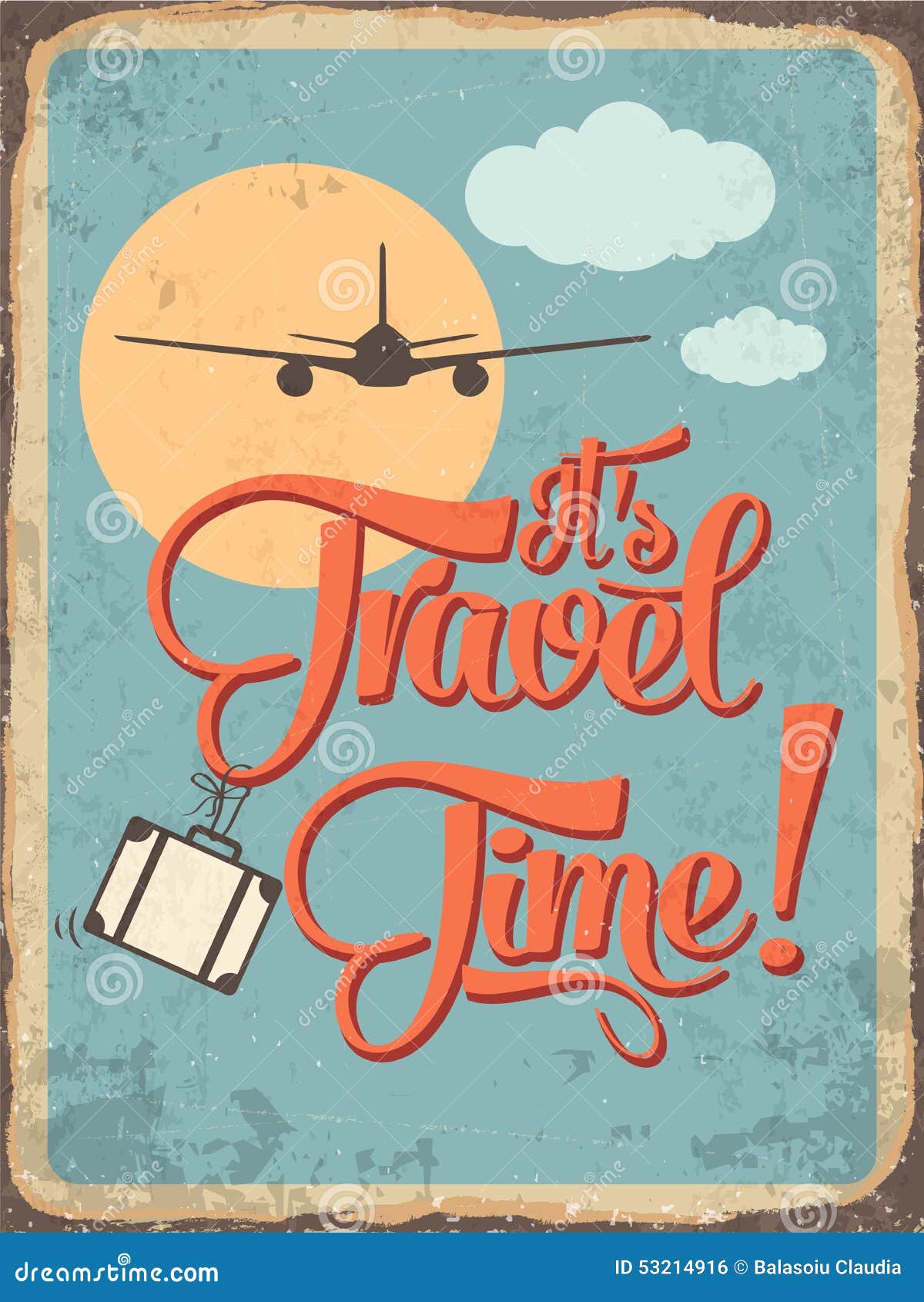 Retro metal sign stock vector. Illustration of grunge - 53214916