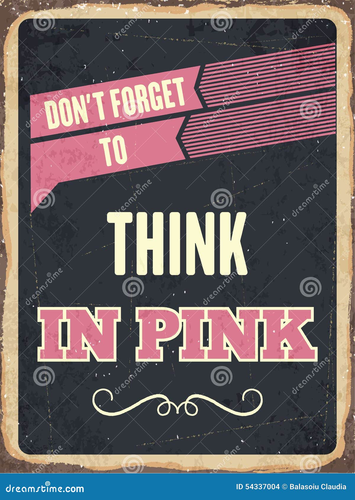 Retro metal sign stock vector. Illustration of happy - 54337004