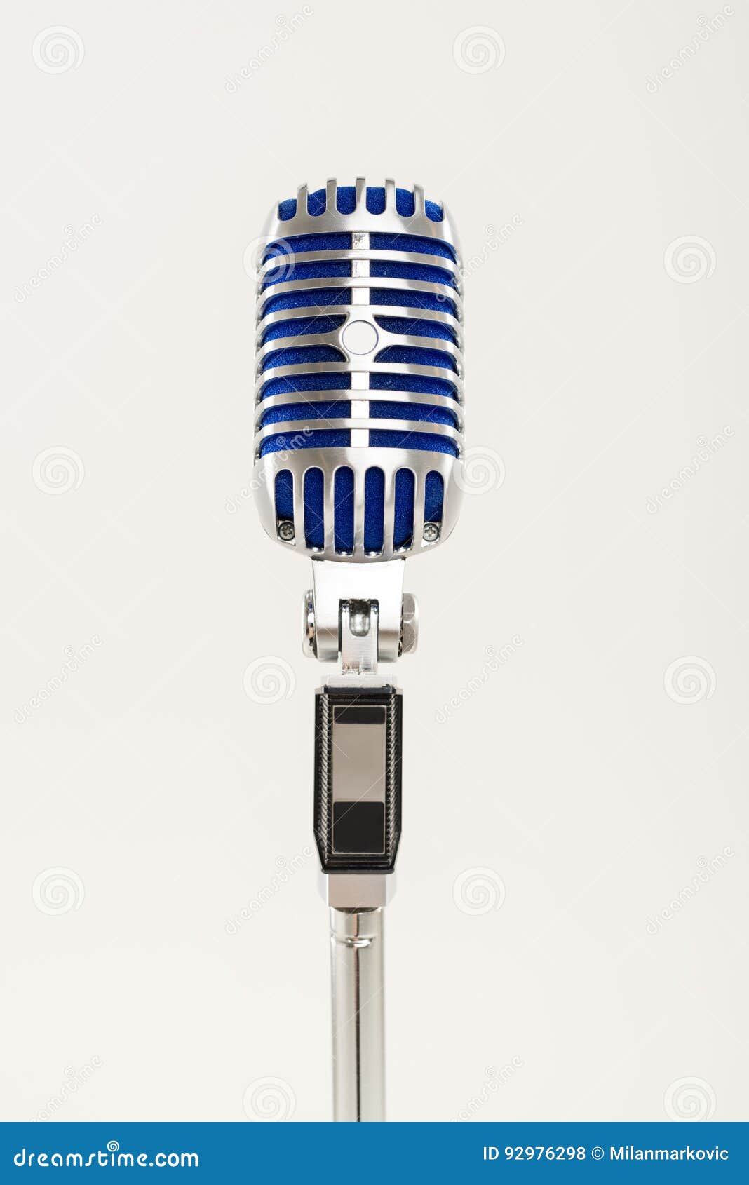 Retro Microphone stock photo. Image of stage, retro, radio - 92976298