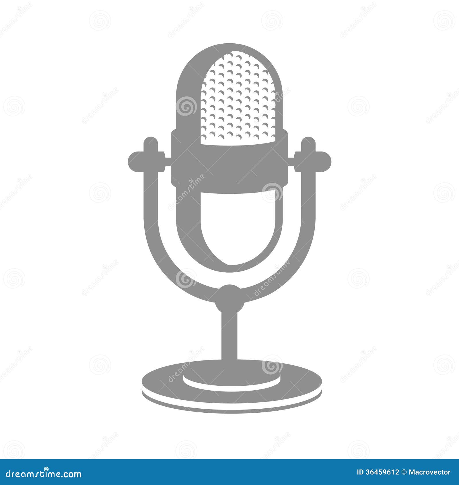 Retro microphone icon stock vector. Illustration of technology - 36459612 Retro microphone icon stock vector. Illustration of technology - 36459612