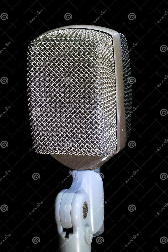 Retro Microphone Vertical stock photo. Image of space - 14450278