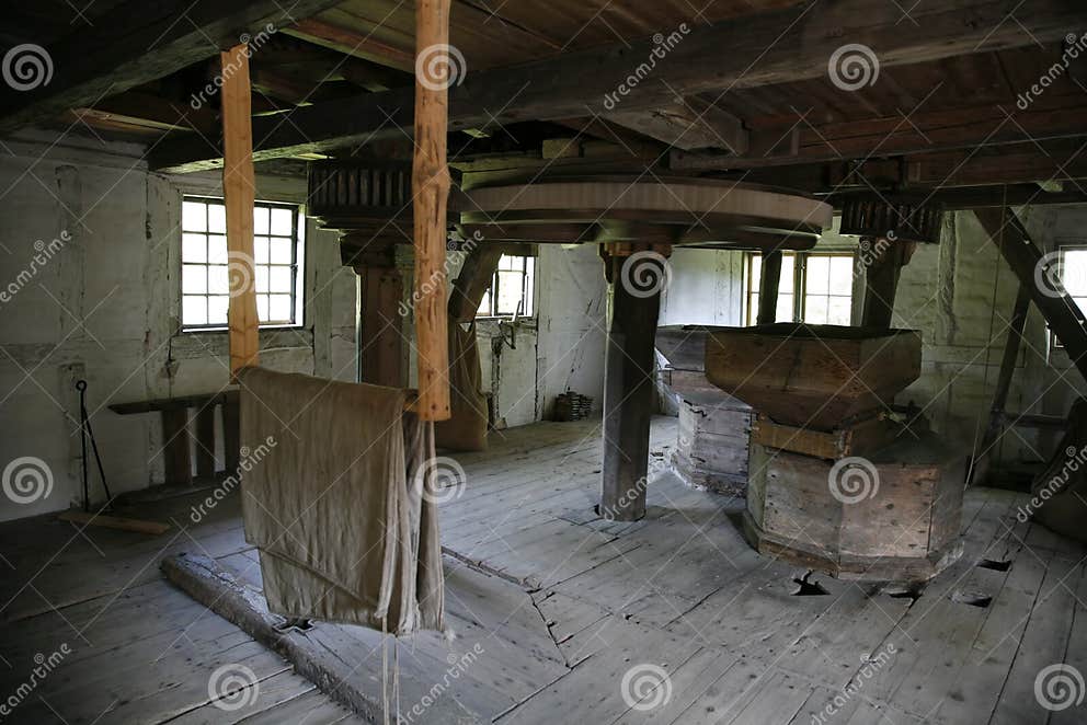 Retro mill stock image. Image of history, retro, farming - 7713307