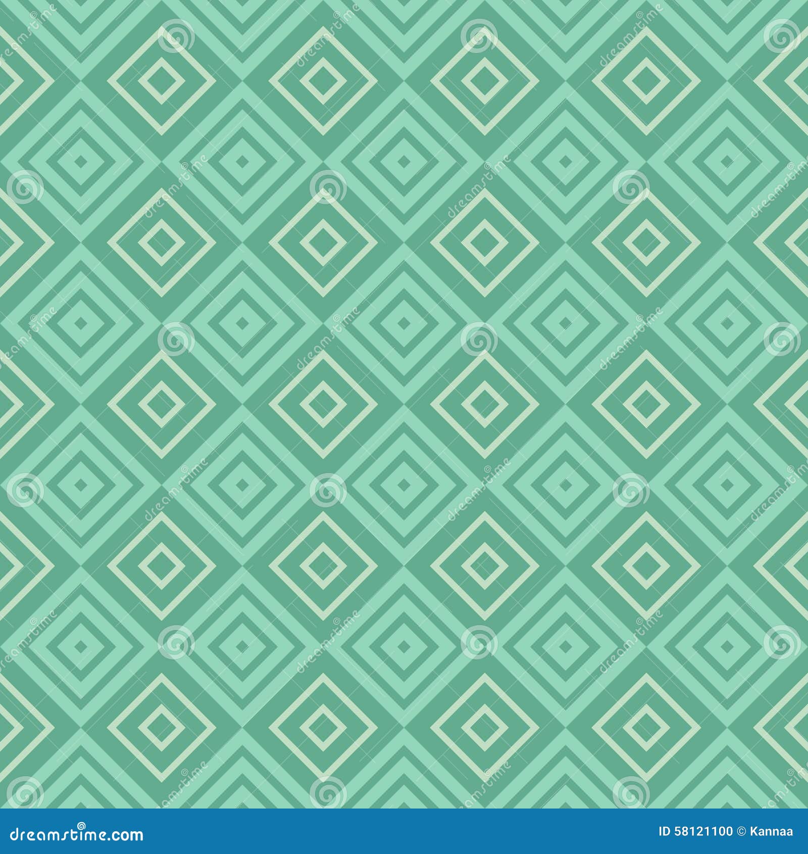 Retro Mint Different Vector Seamless Patterns Stock Vector ...