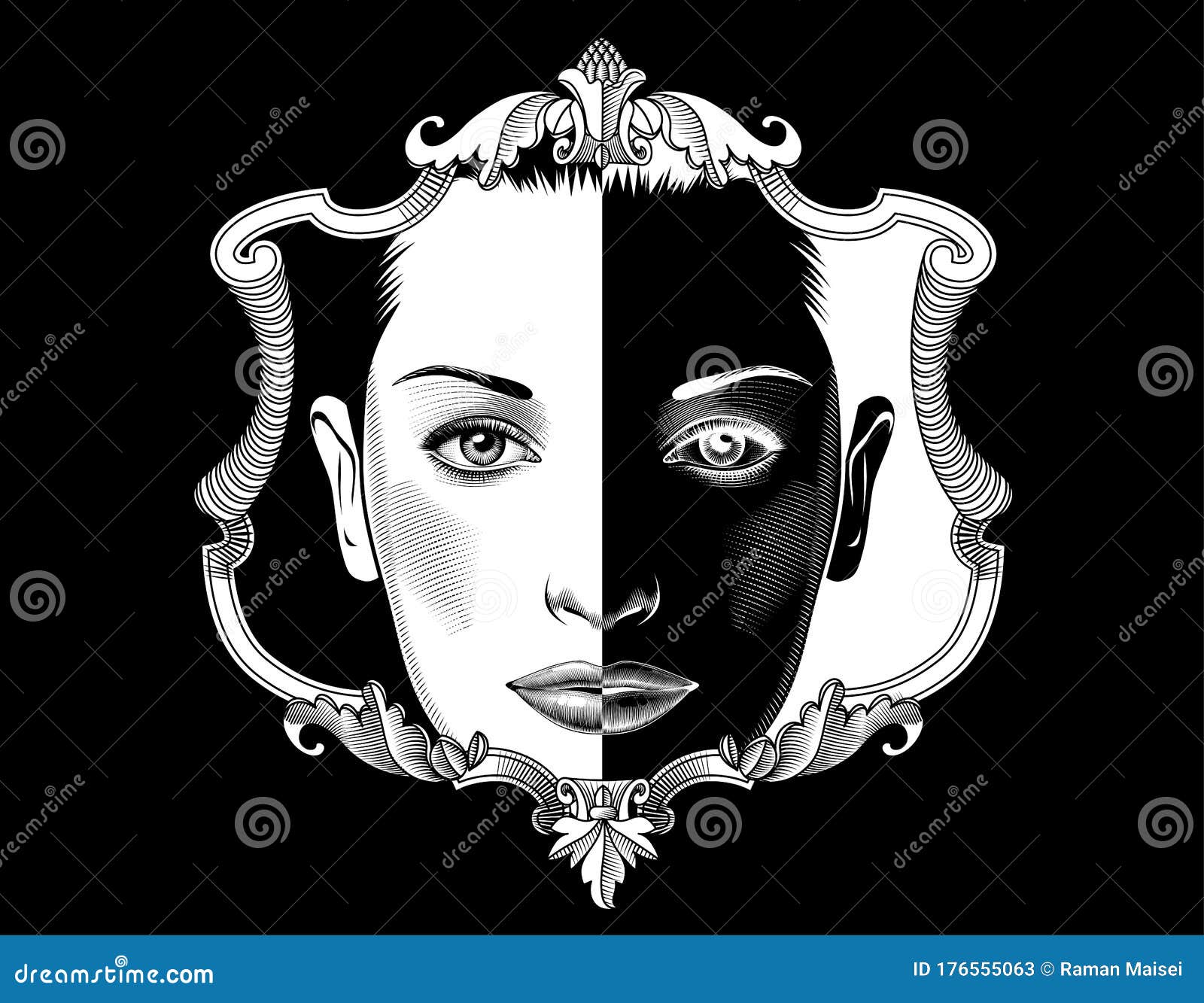 Positive Negative Drawing