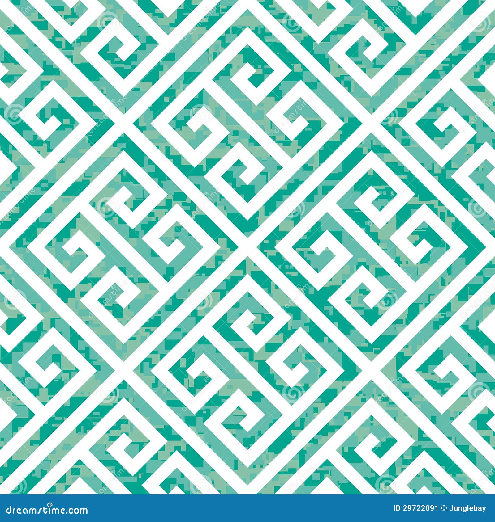 Seamless Greek Key Background Pattern in Three Color Variations Stock ...