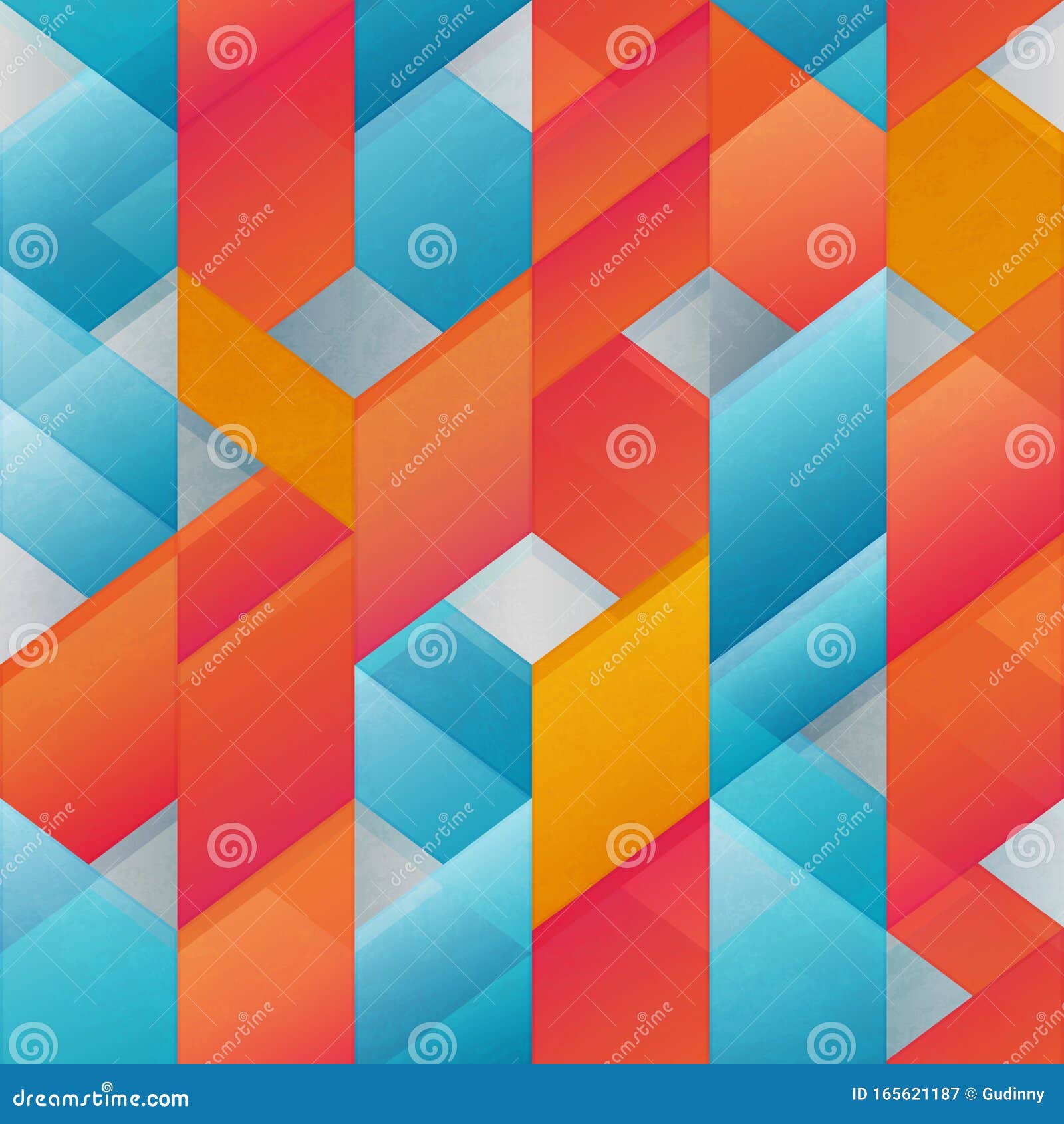 Retro mosaic pattern stock vector. Illustration of creative - 165621187