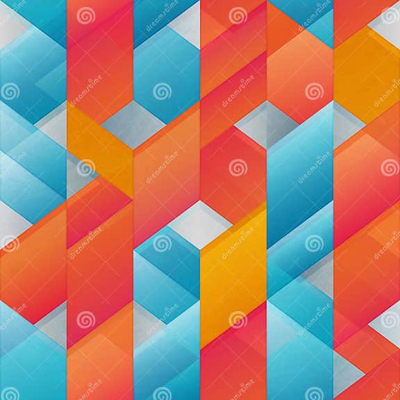 Retro mosaic pattern stock vector. Illustration of creative - 165621187