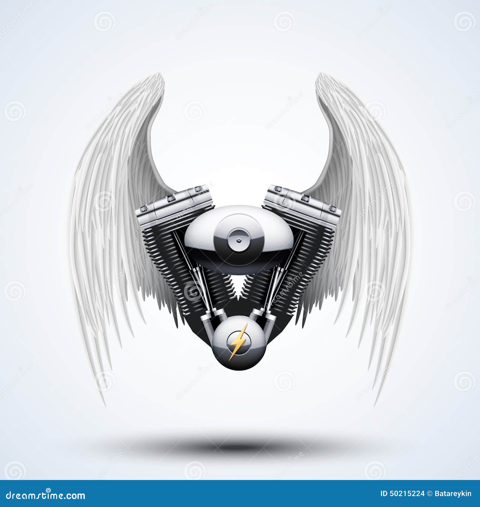 Motorcycle Engine White Wings Stock Illustrations – 133 Motorcycle ...
