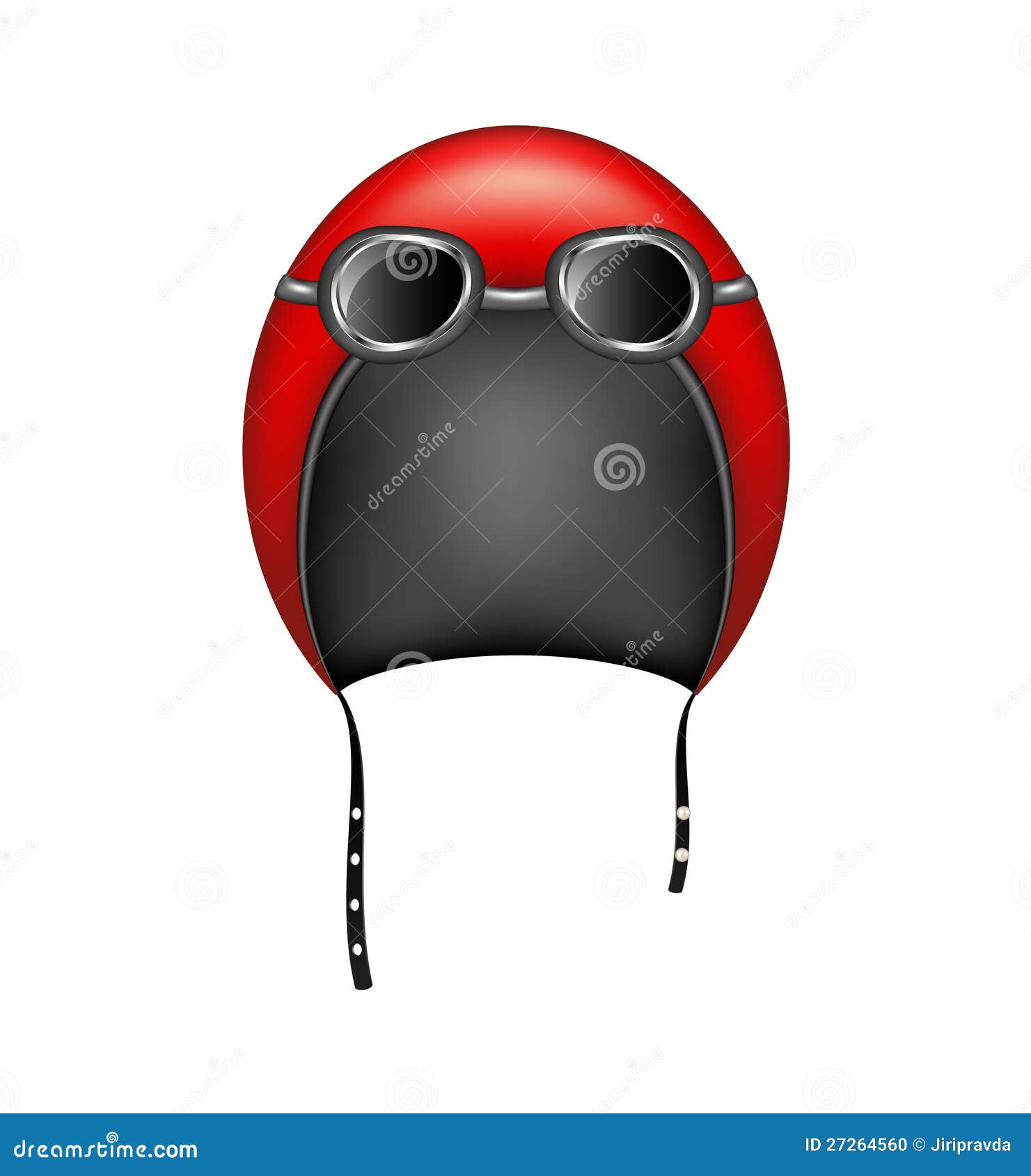 Retro Motorcycle Goggles Royalty-Free Stock Image | CartoonDealer.com ...