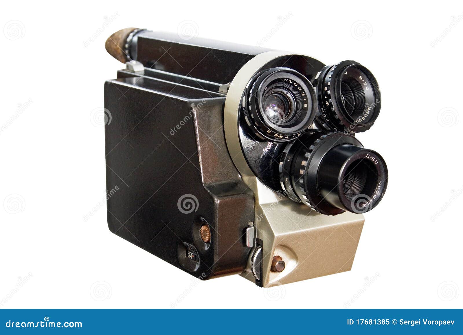 Retro Movie Camera 8mm 16mm Stock Image - Image of film, industry: 17681385