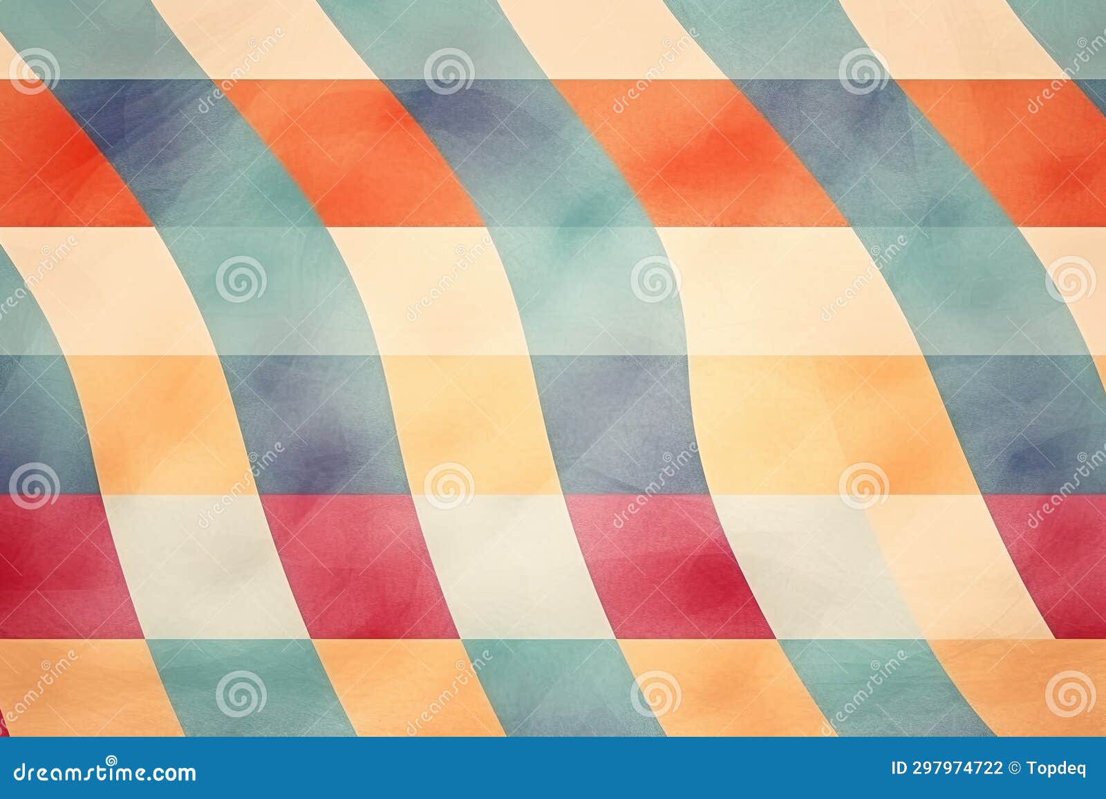 Retro Muted Colors Abstract Checkerboard Pattern Grainy Texture ...