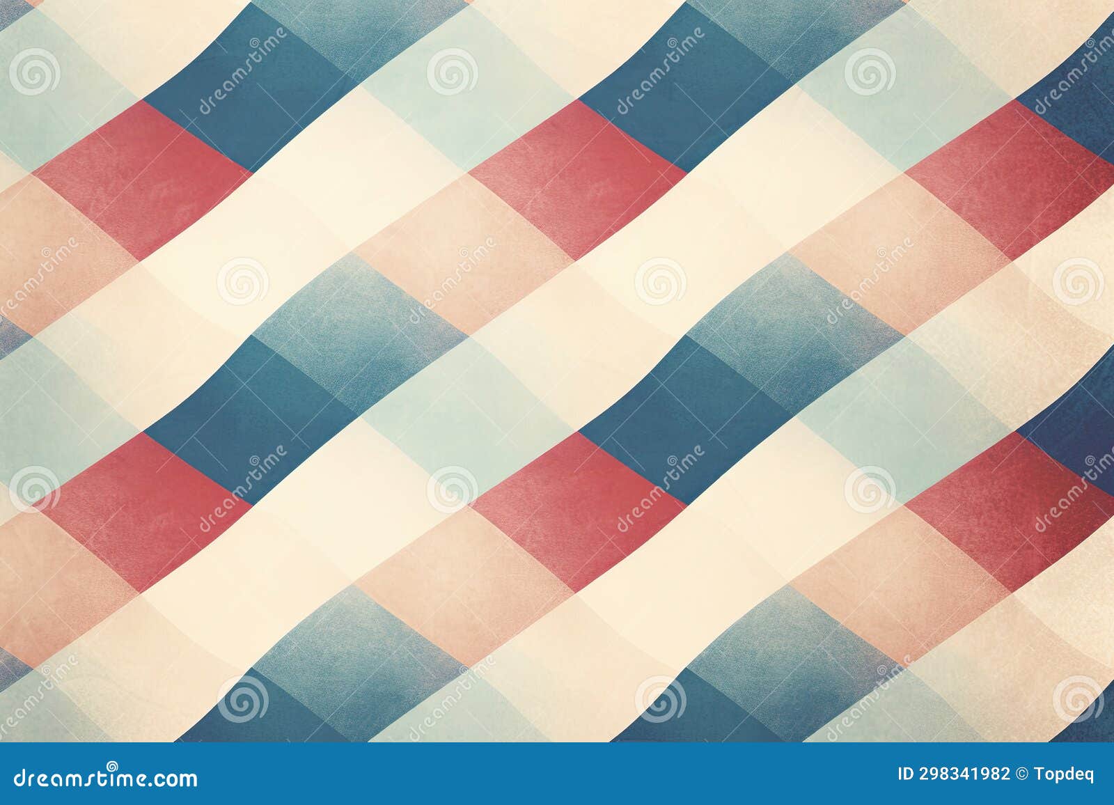 Retro Muted Colors Abstract Checkerboard Pattern Grainy Texture ...