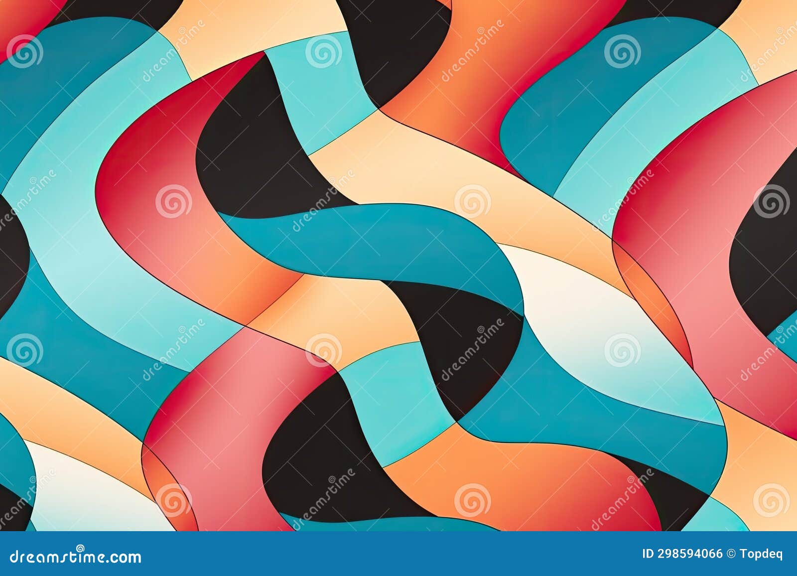 Retro Muted Colors Abstract Checkerboard Pattern Grainy Texture ...