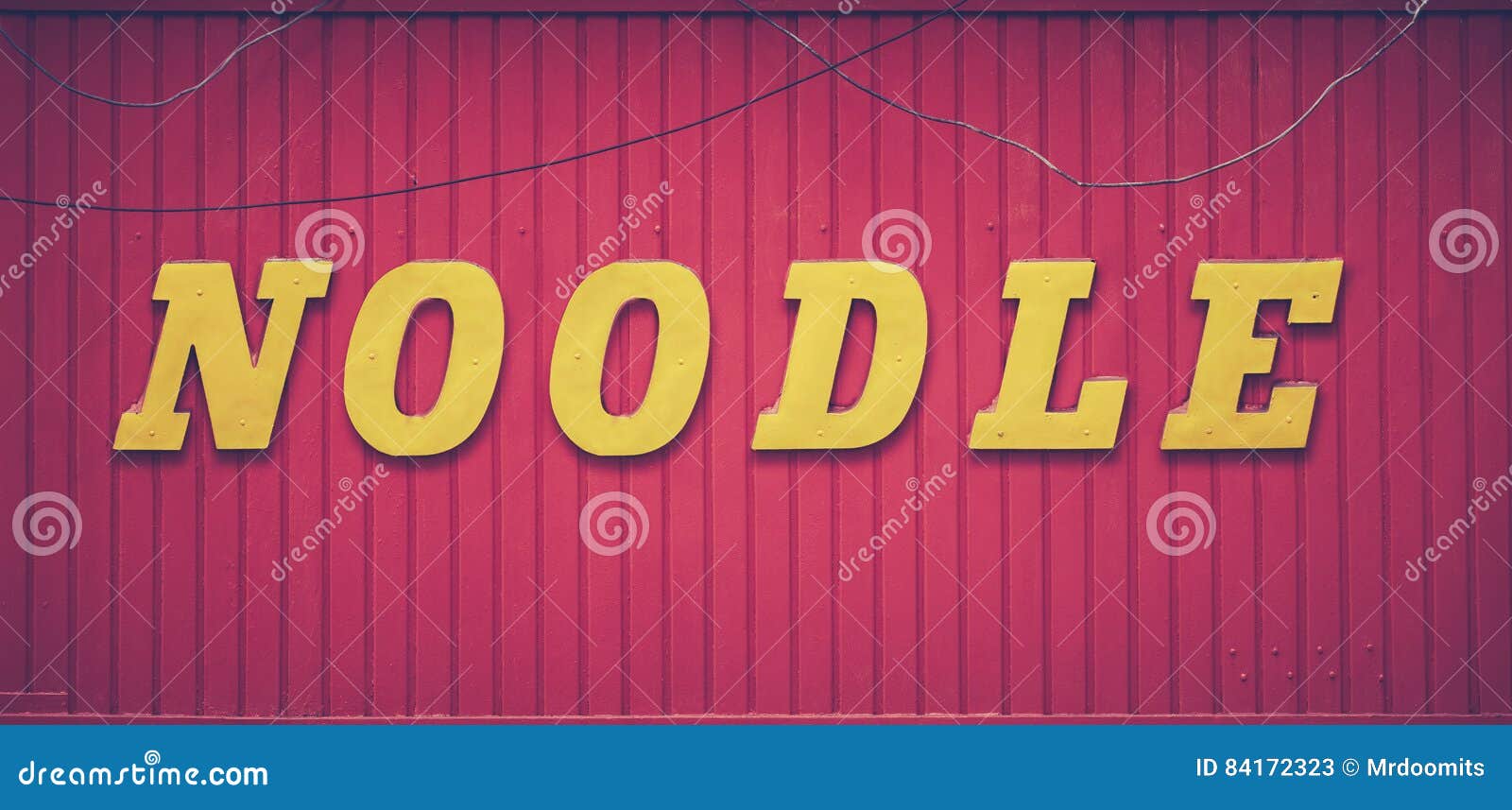 Retro Noodle Bar Sign stock image. Image of japan, japanese - 84172323