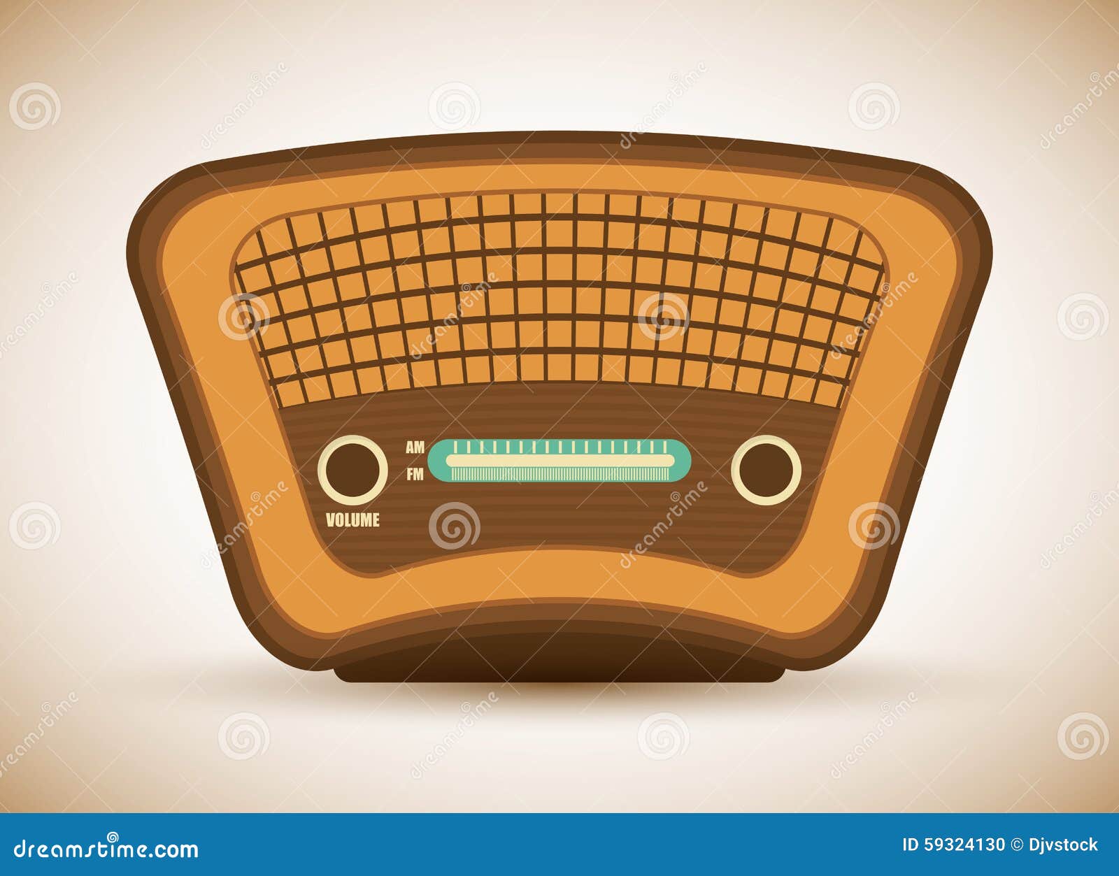Retro Objects Vintage Design Stock Vector - Illustration of media ...