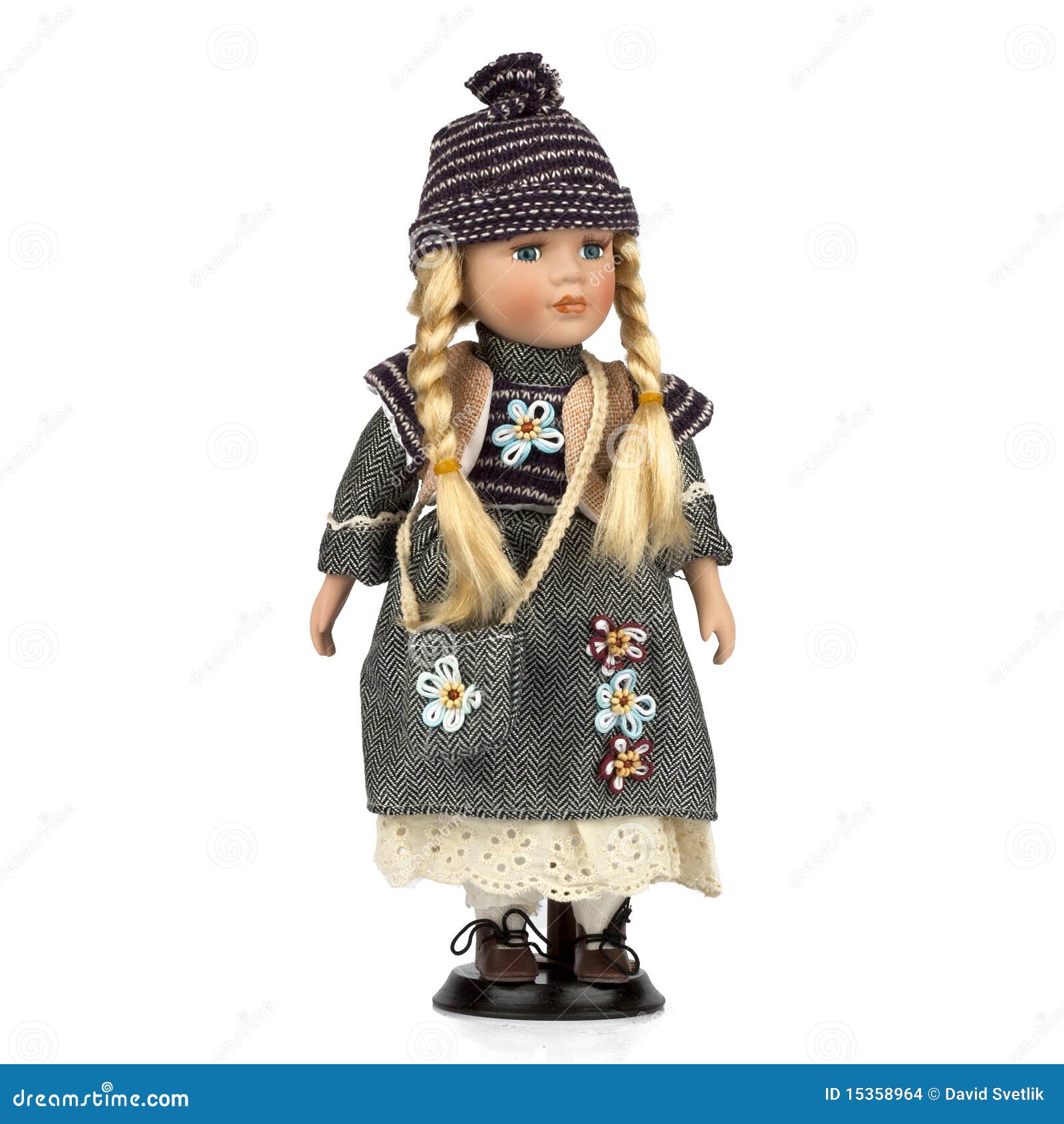 Retro old dolly stock photo. Image of beautiful, girl - 15358964