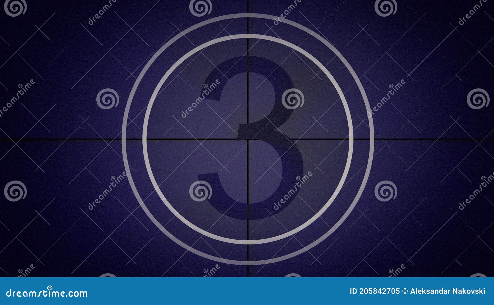 Retro Old Film Countdown 4k Stock Video - Video of strip, cinema: 205842705