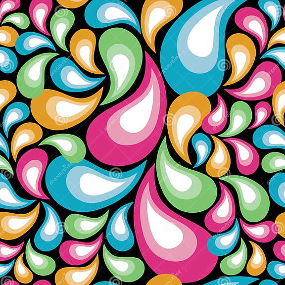 Retro Organic Pattern stock vector. Illustration of organic - 35945975