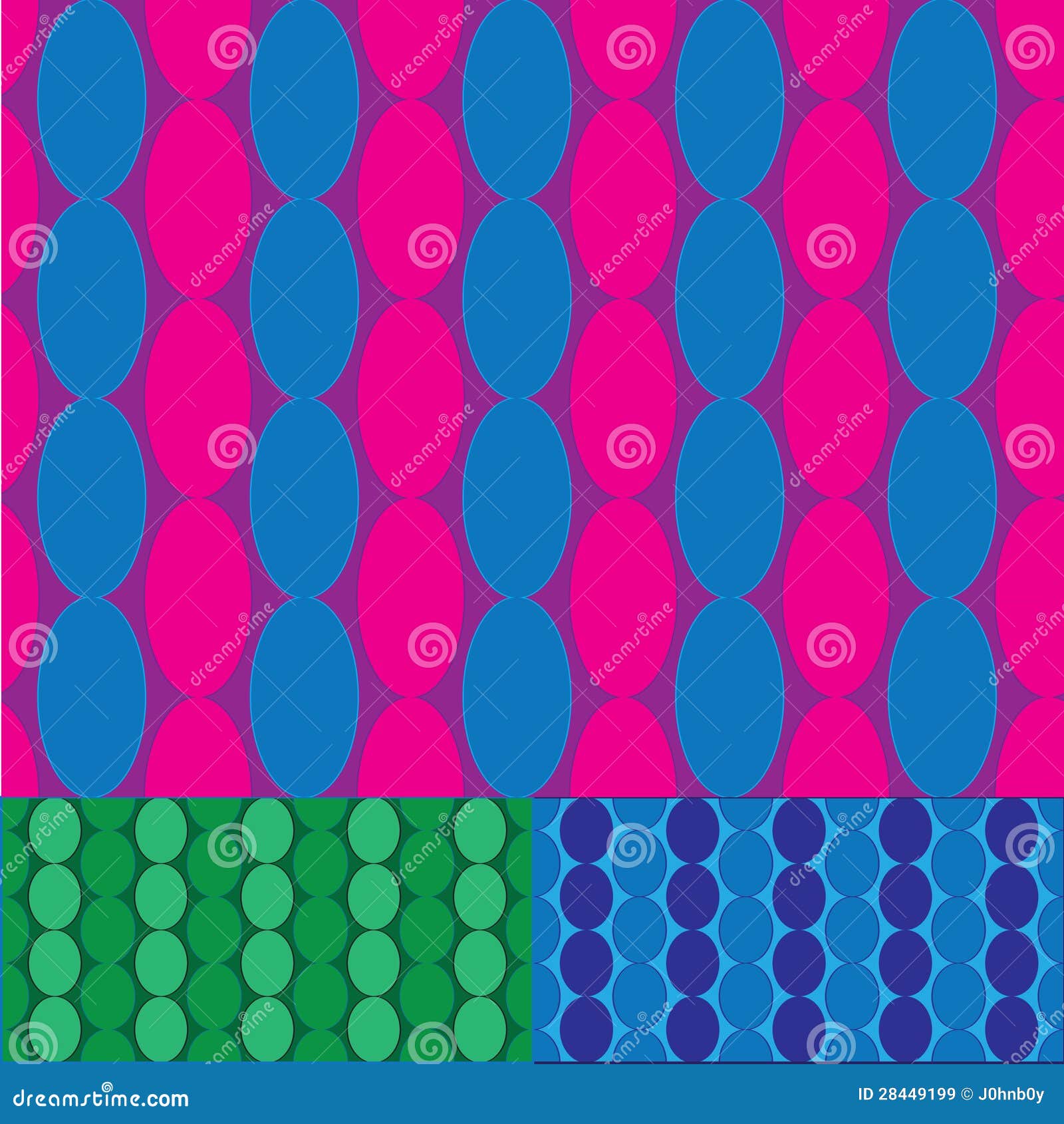 Retro oval pattern stock vector. Illustration of color - 28449199