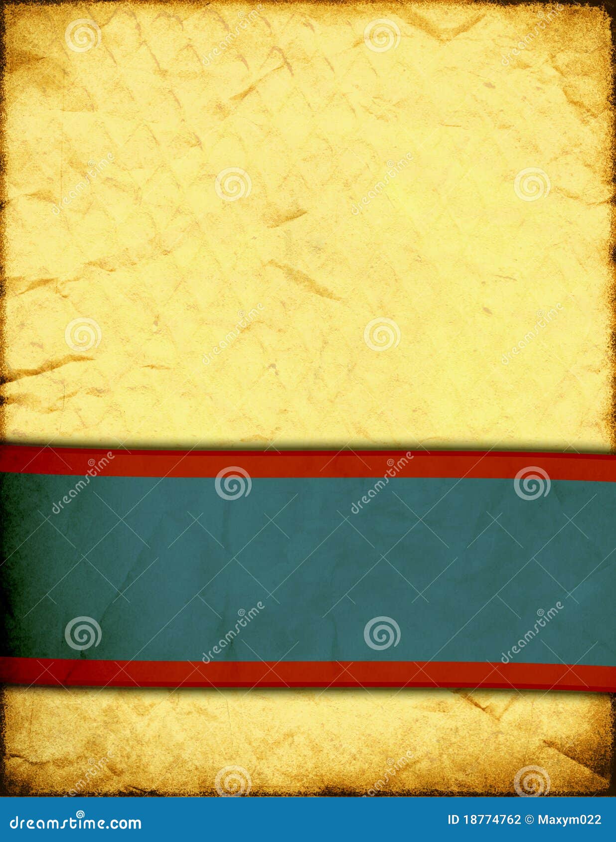 Retro Page Design stock illustration. Illustration of grungy - 18774762