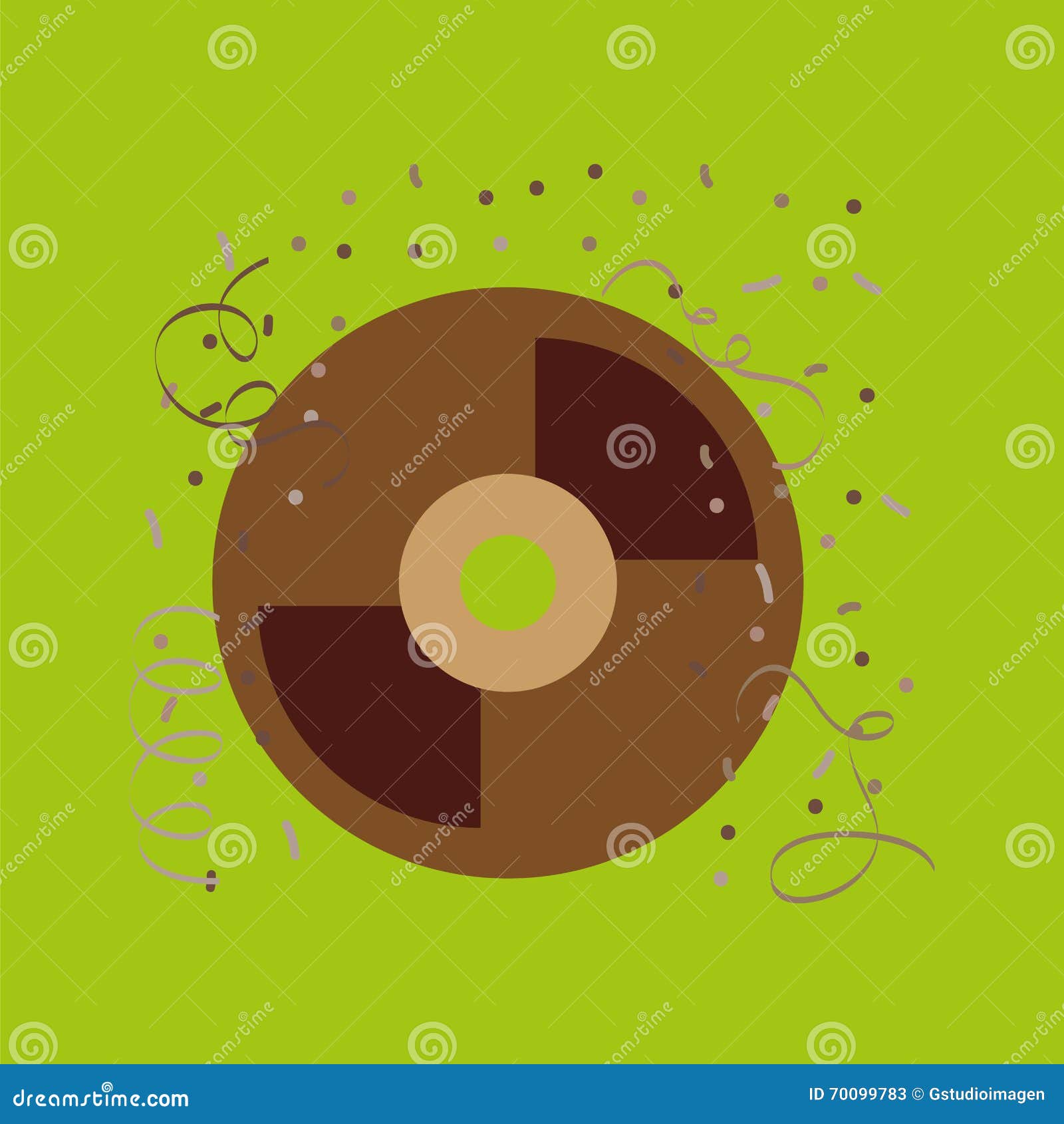 Retro party icon design stock illustration. Illustration of party ...