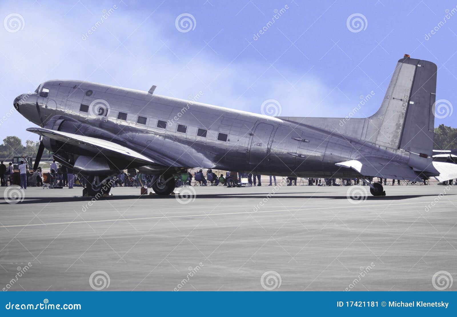 Vintage Passenger Airplane