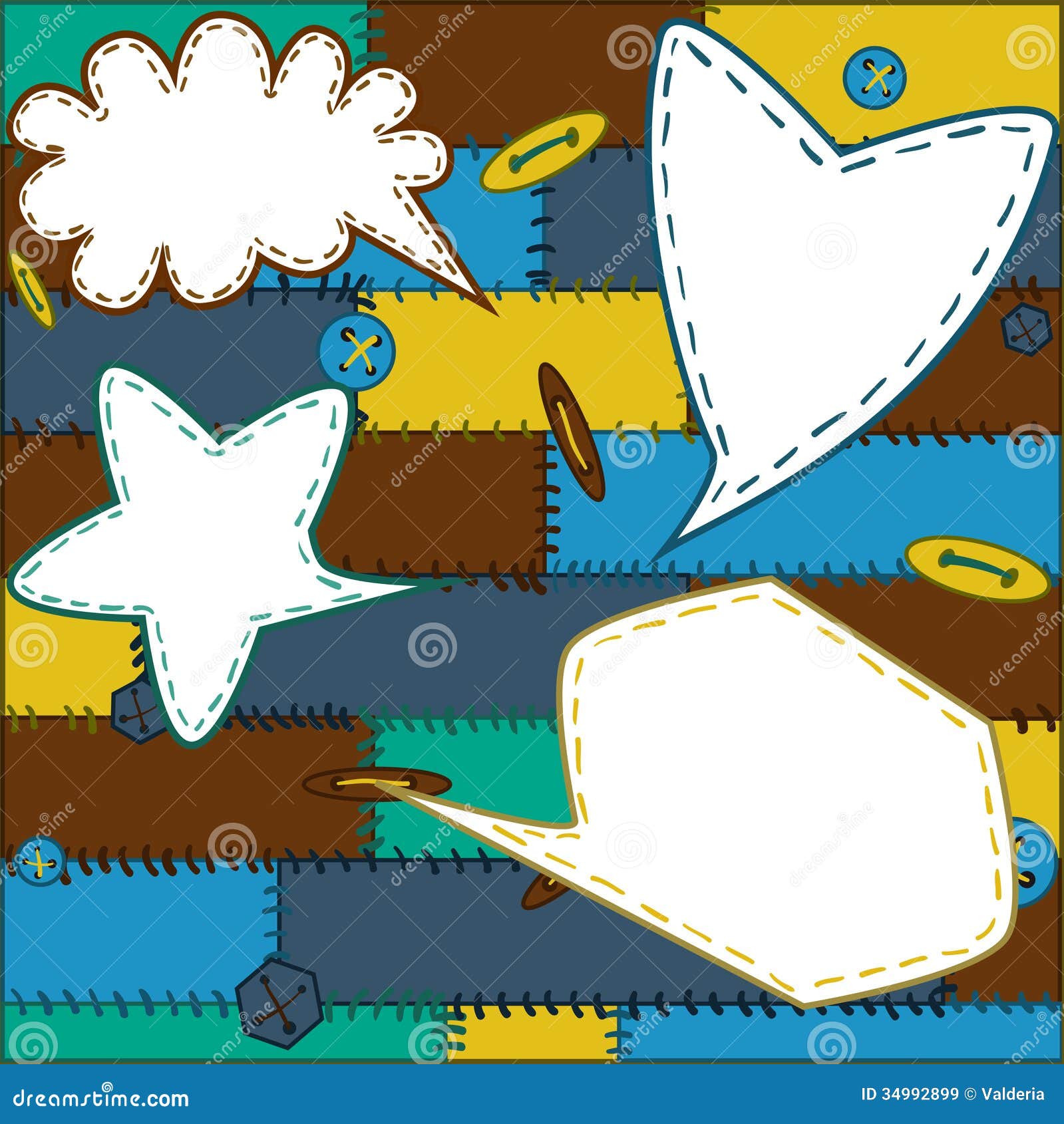 Retro A Dialogue On The Phone Two Handsets Cartoon Vector ...