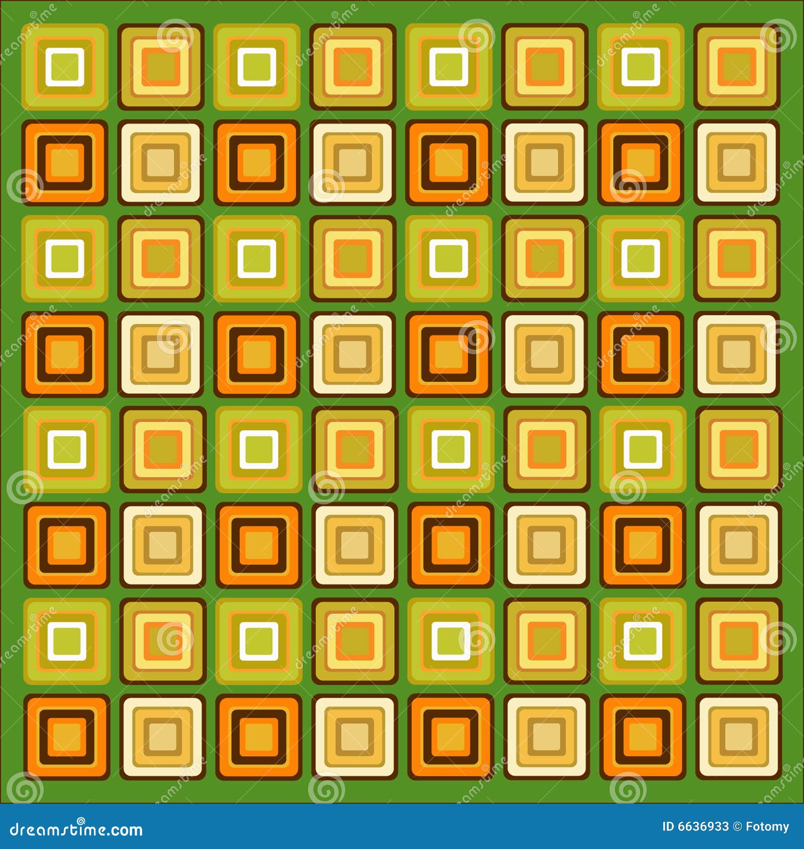 Retro pattern background stock vector. Illustration of groovy - 6636933