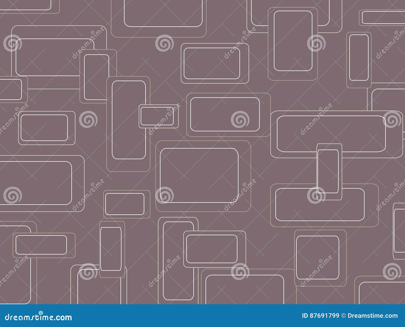 Squares With Rounded Corners Design, Perfect For Surface Such As ...