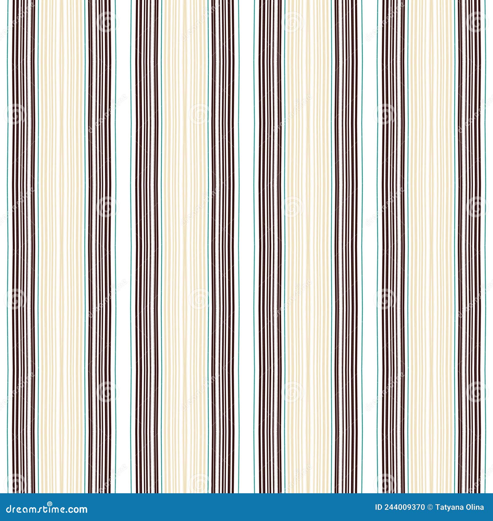 Retro Pattern with Beige, Brown and Green Lines Stock Illustration ...
