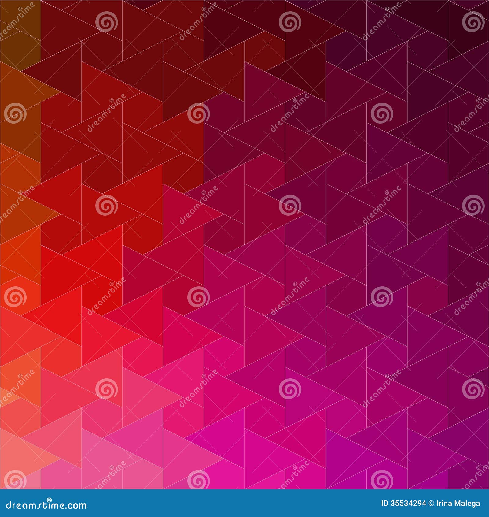 Retro Pattern of Geometric Shapes Stock Vector - Illustration of ...